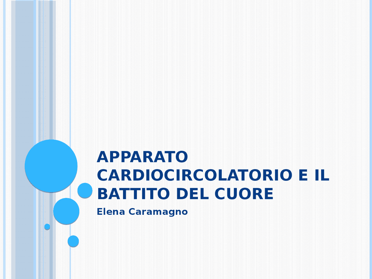 Apparato Cardiocircolatorio E Il Battito Del Cuore Schemi E Mappe