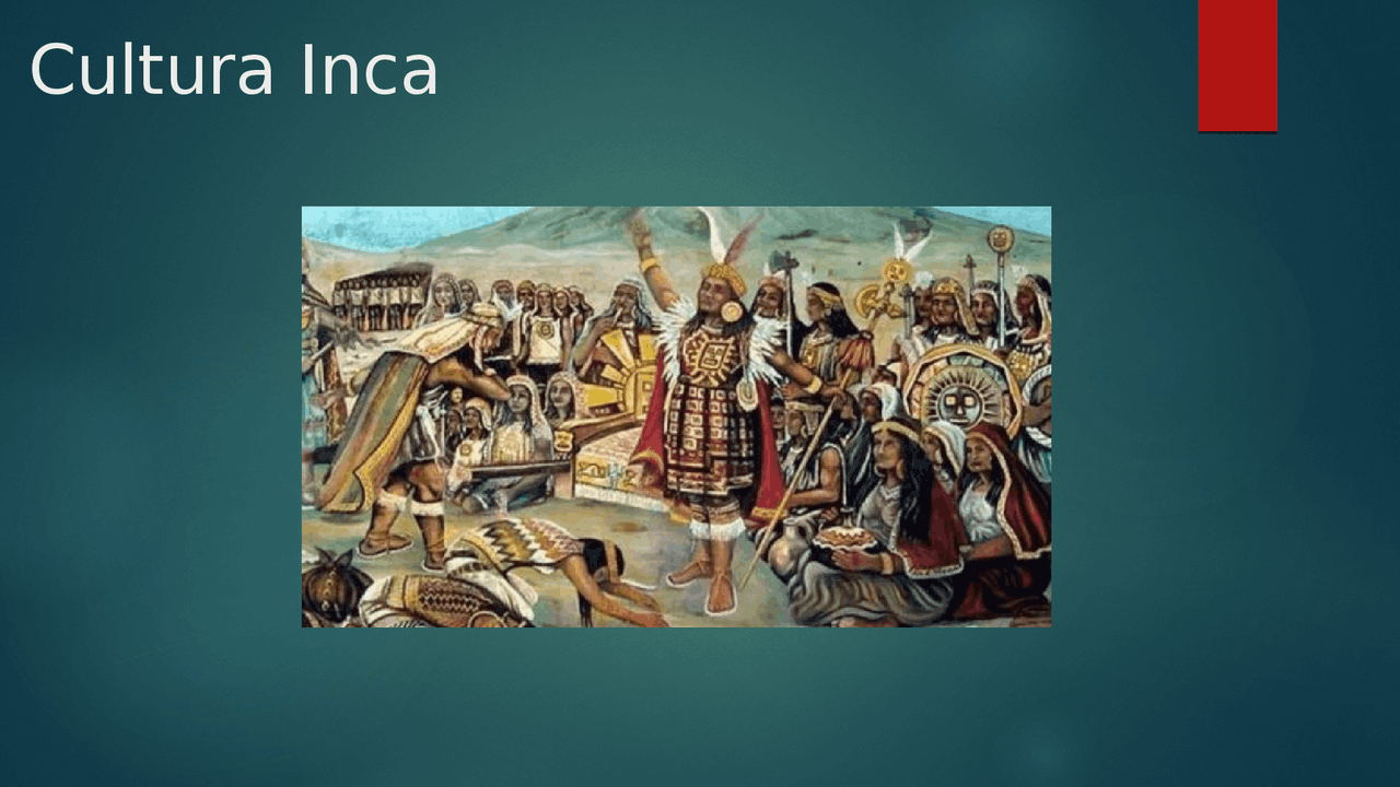 Caracteristicas de la cultura inca | Guías, Proyectos, Investigaciones ...