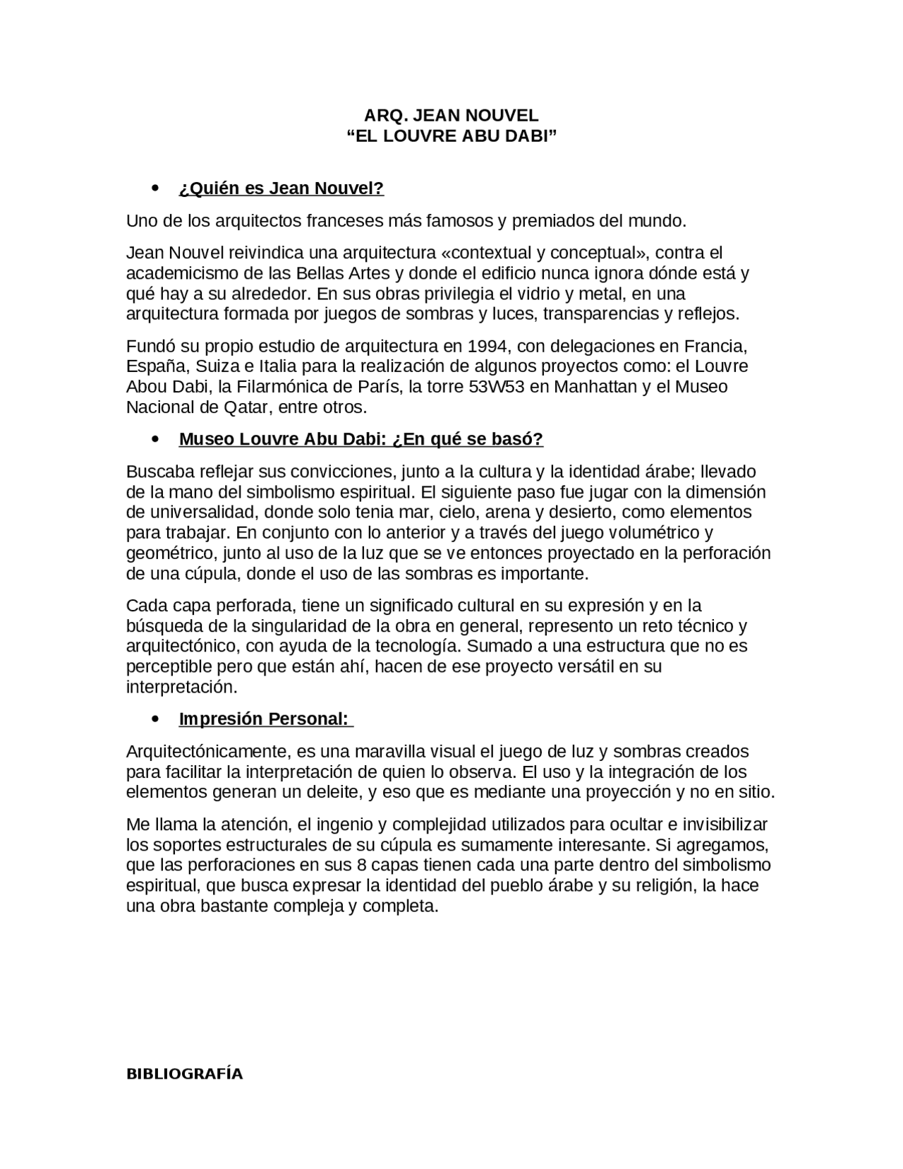 Análisis De Un Arquitecto Resúmenes De Arquitectura Docsity