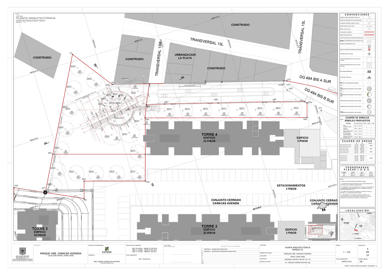 Planos Aaquitectonicos de una casa | Ejercicios de Construcción | Docsity