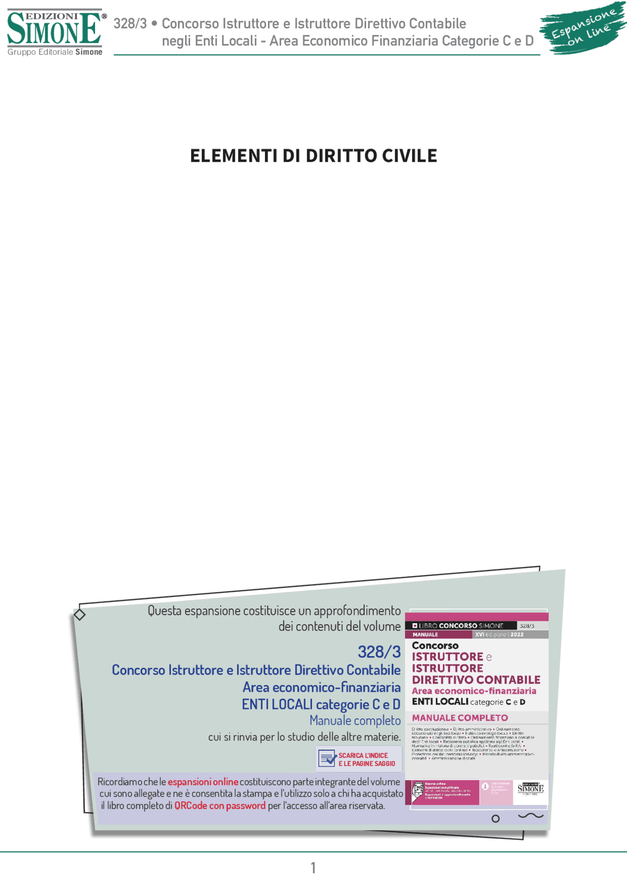 Elementi Di Diritto Civile Sintesi Del Corso Di Diritto Civile Docsity