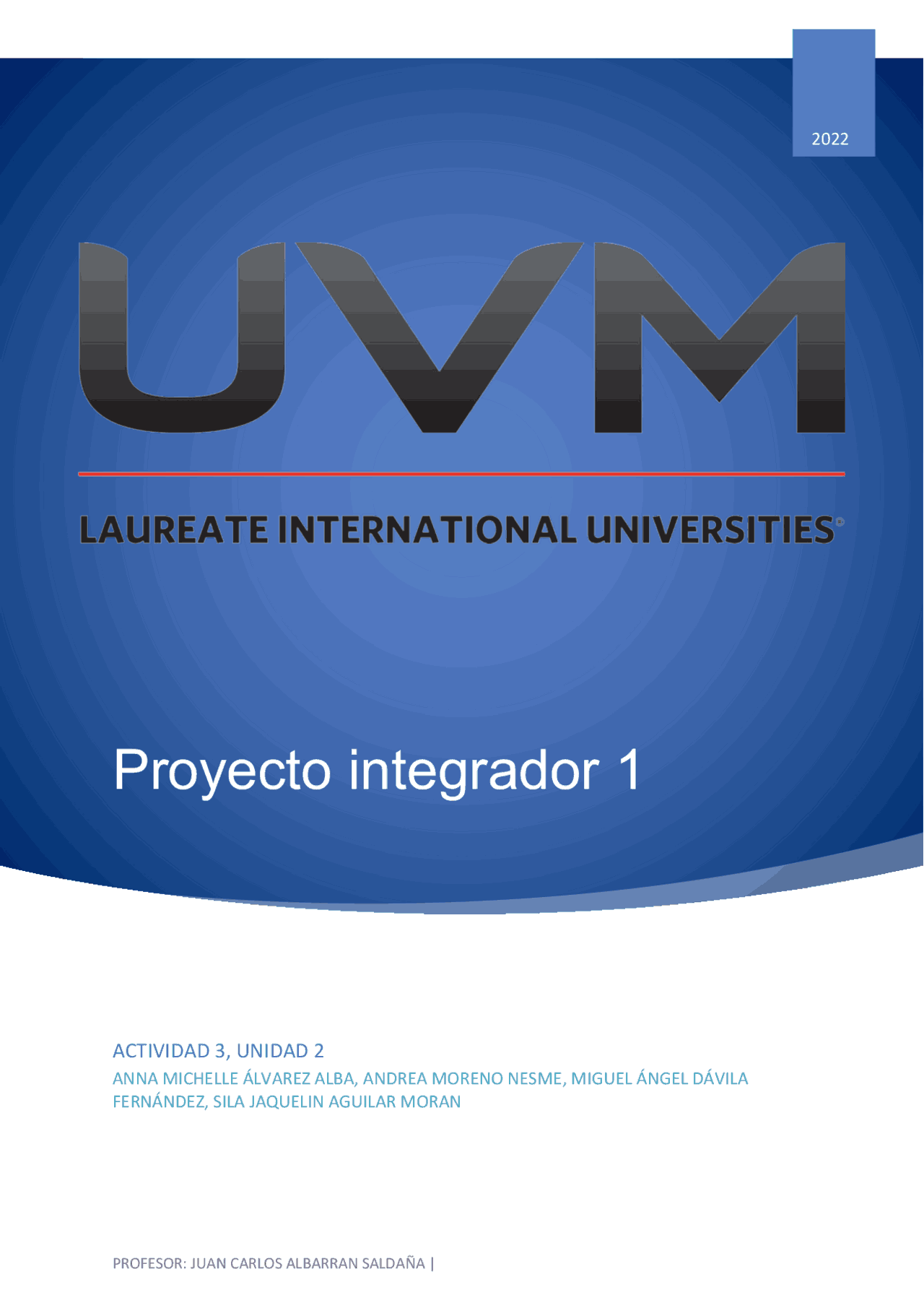 Actividad 3. Proyecto integrador etapa 1 uvm | Ejercicios de Microeconomía | Docsity