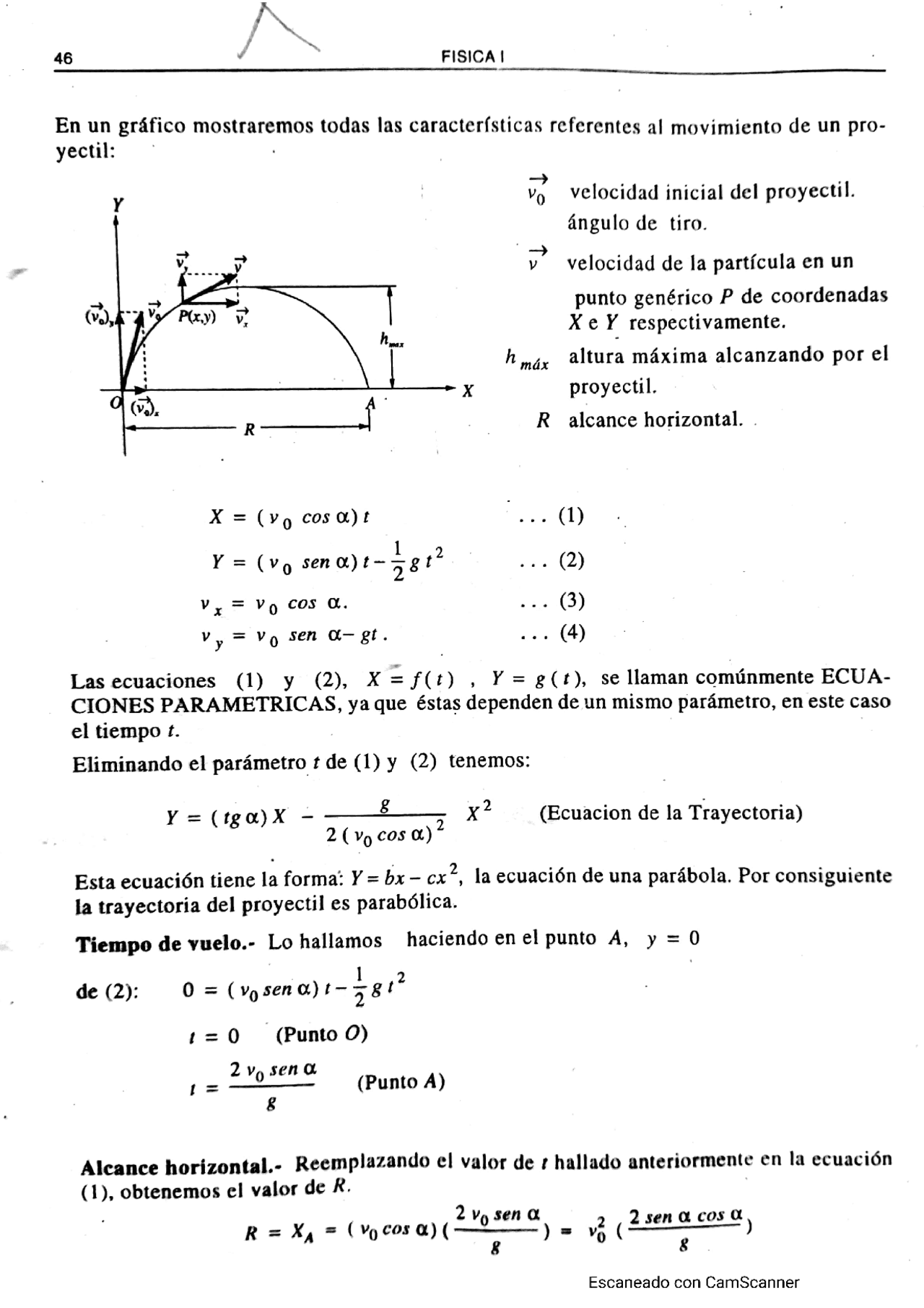 Cinematica Vectorial Apuntes De Física Docsity
