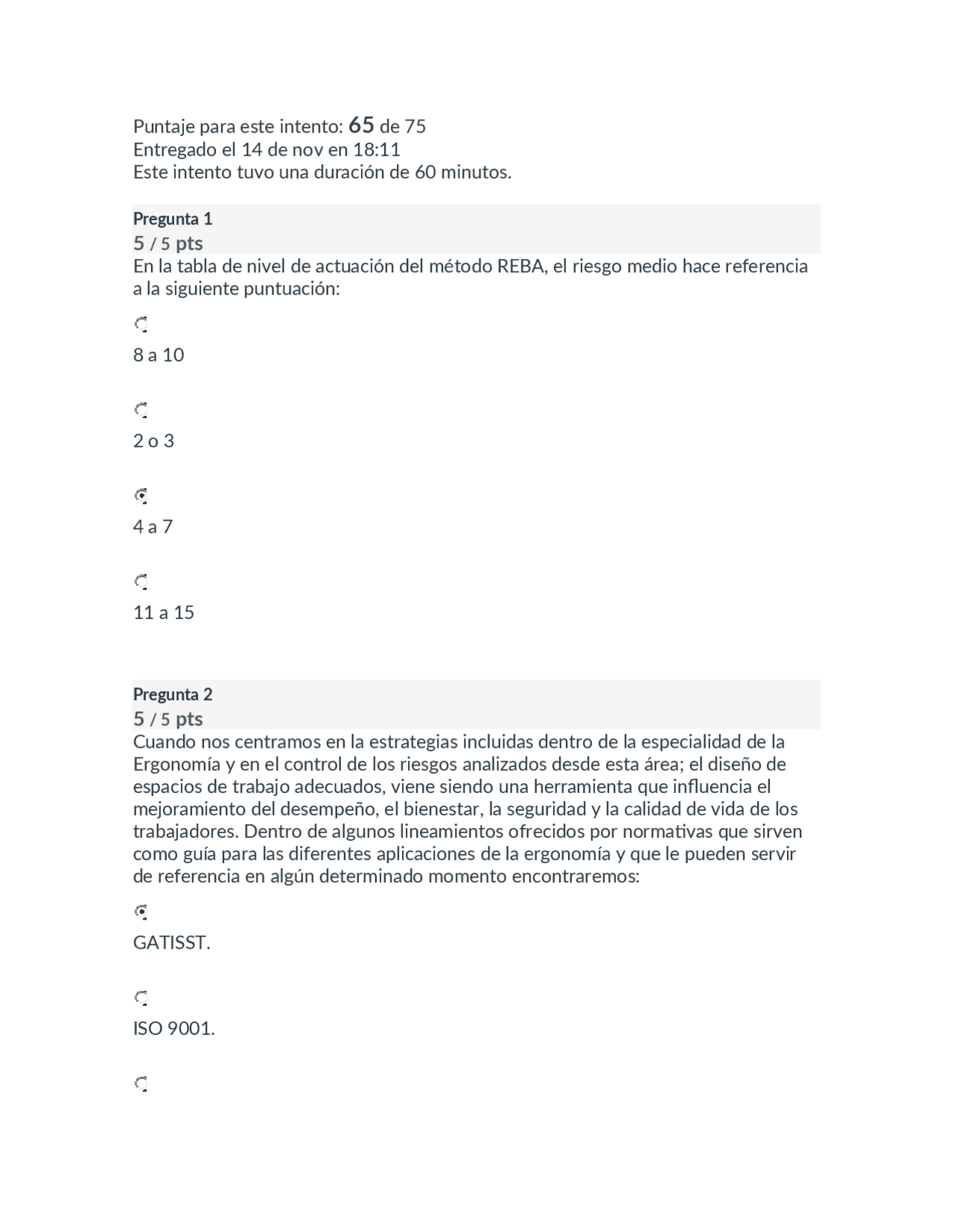 Primer Parcial Ergonomia Exámenes Selectividad De Biología Docsity