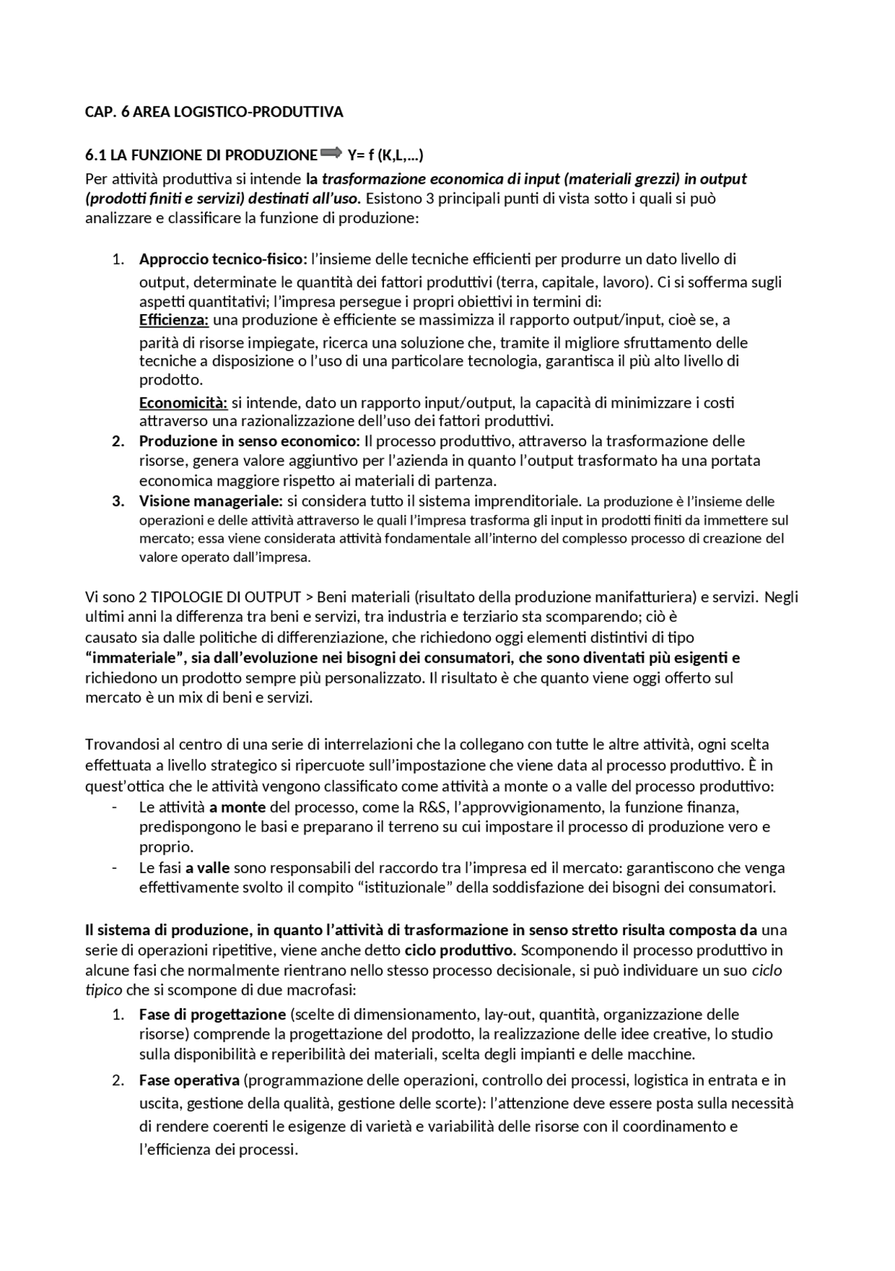 Appunti Slides Economia E Strumenti Per Il Management Dezi Sintesi