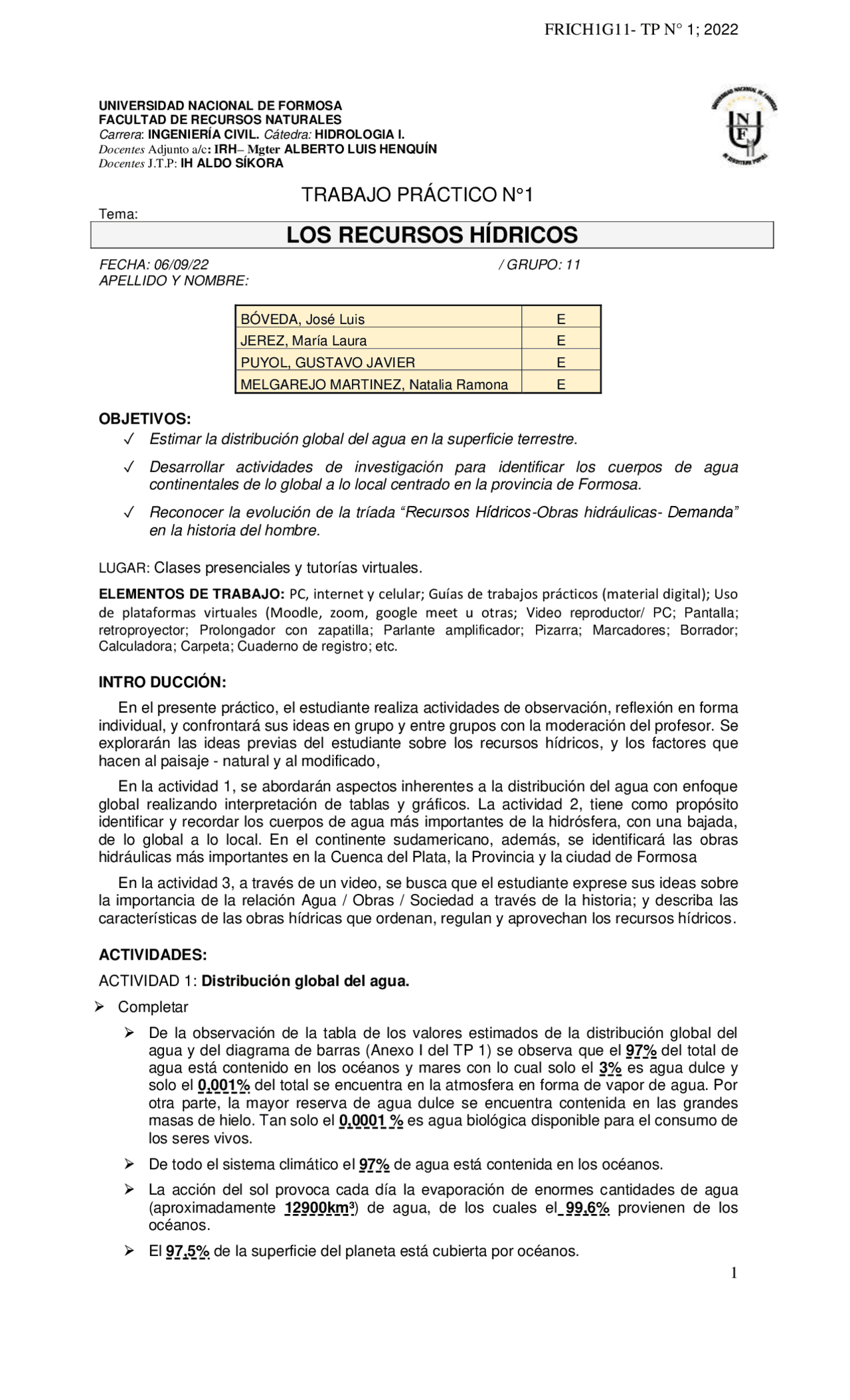 Recursos Hidricos Hidrologia Resúmenes De Hidrología Docsity