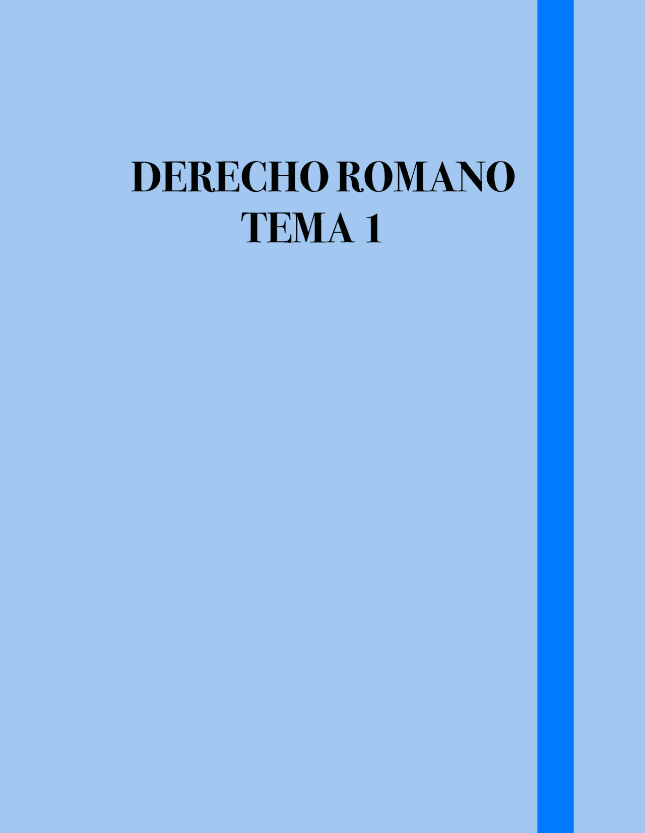 Temas 1 5 Derecho Romano Resúmenes De Derecho Romano Docsity