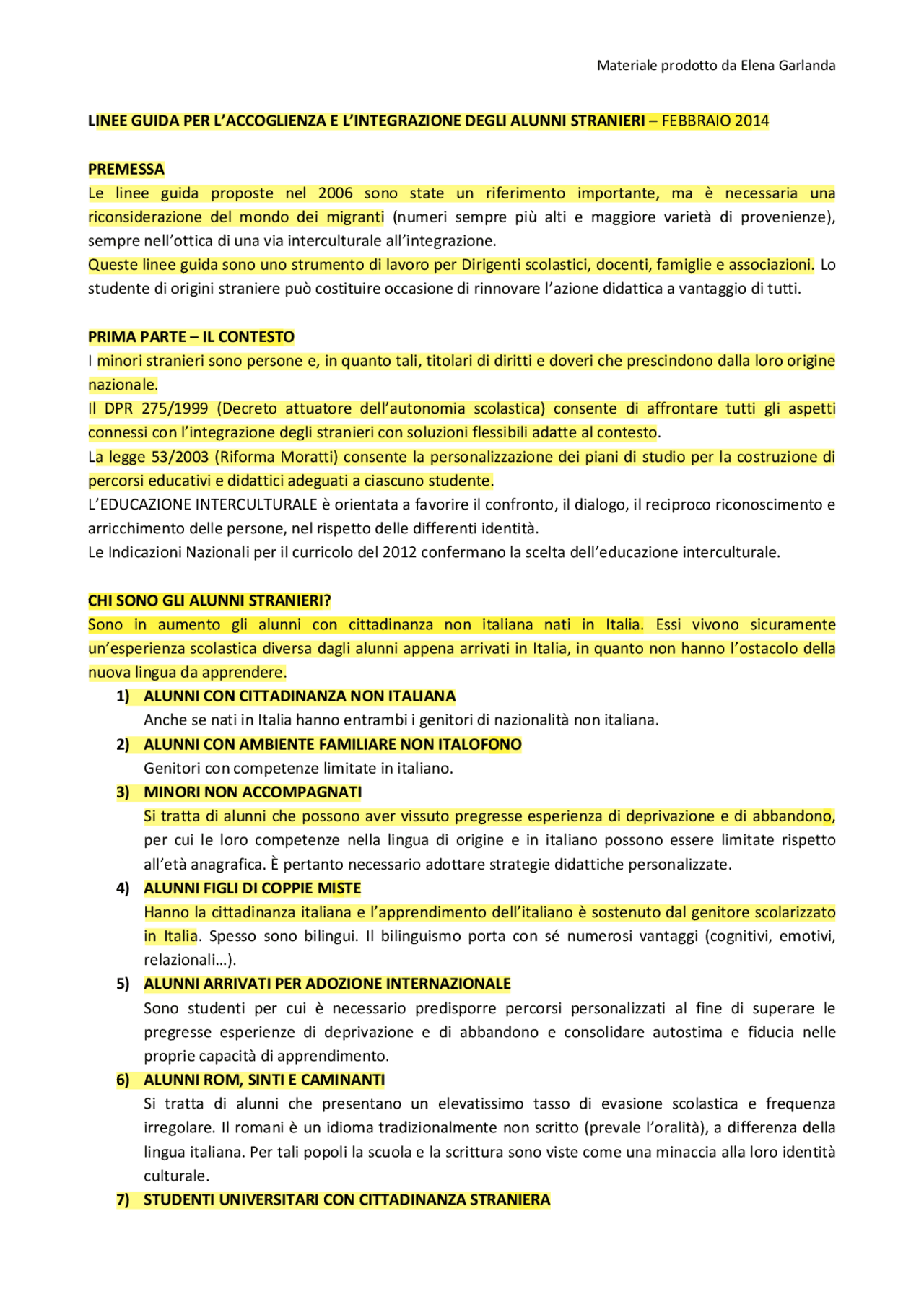 Legislazione Scolastica Appunti Di Diritto Docsity