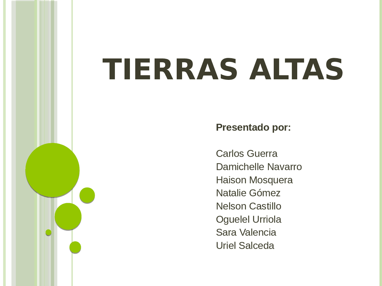 TIERRAS ALTAS EN PANAMA | Resúmenes de Geografía Histórica | Docsity