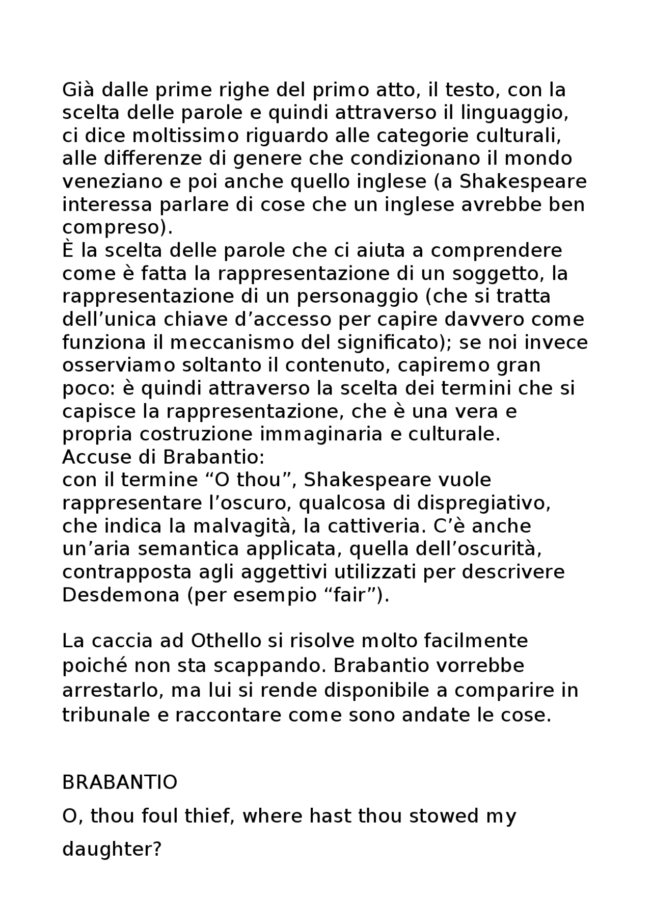 Letteratura inglese post coloniale lezione 4 | Appunti di Letteratura Inglese | Docsity