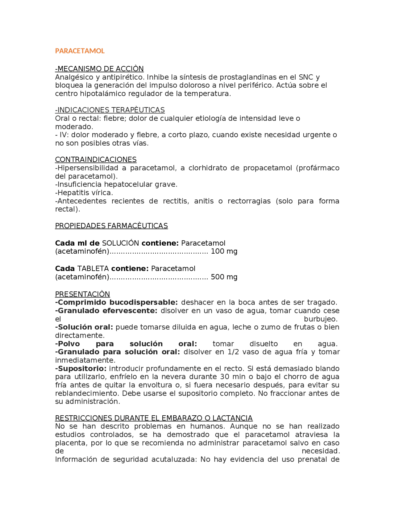 Aines En Odontologia Apuntes De Farmacología Docsity