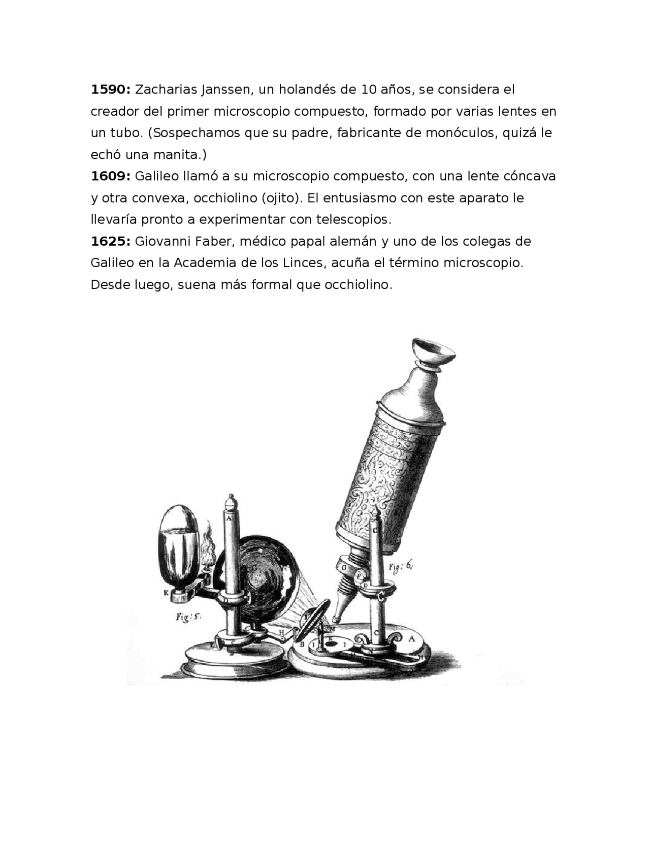 El Microscopio, historia, caracteristicas y su uso | Apuntes de Química ...
