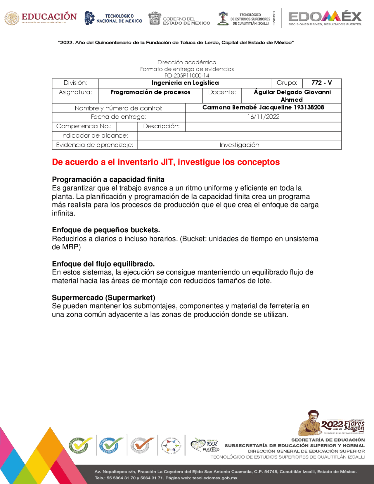 Mrp definición y ejercicios | Esquemas y mapas conceptuales de ...