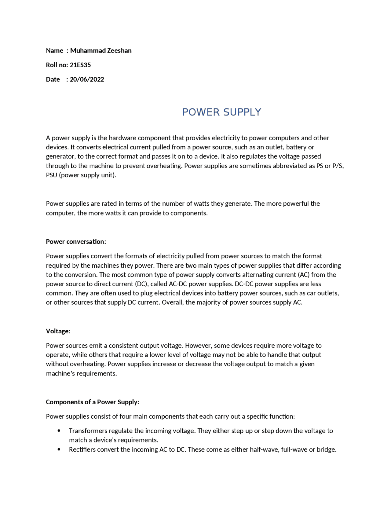 Voltage Divider With Report Lab Reports Computer Aided Design Cad
