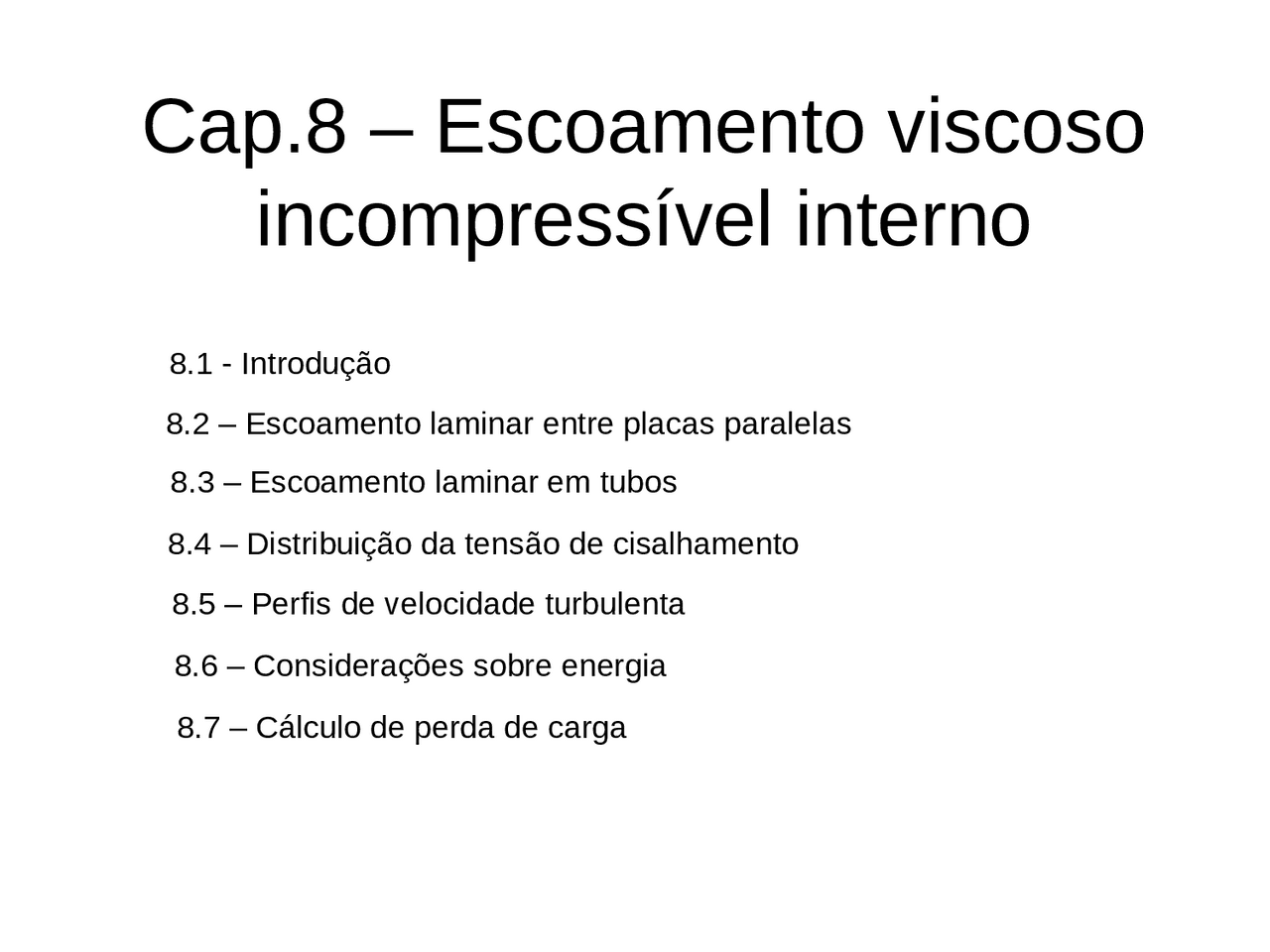 Mecânica Dos Fluidos Slides Mecânica Dos Fluidos Docsity