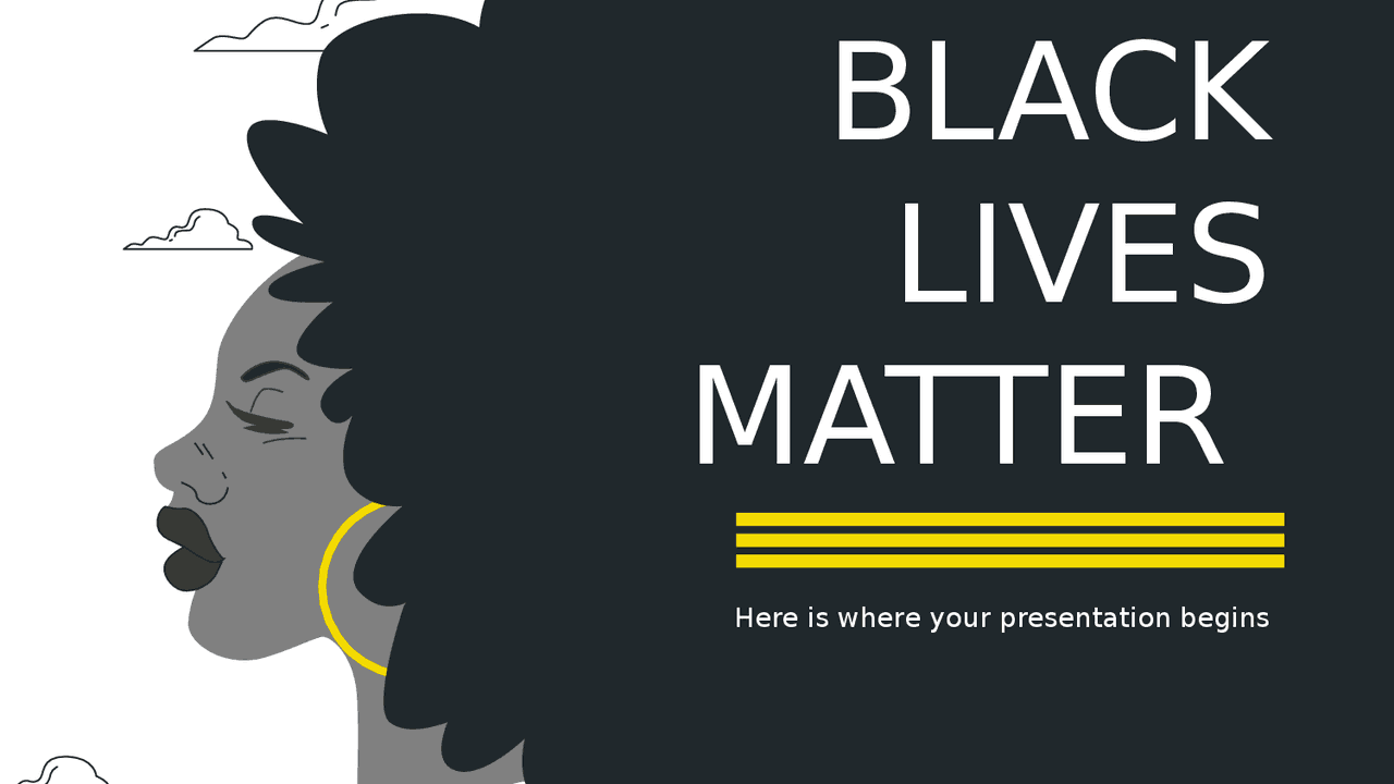 Template de blm, incrivel. | Slides História | Docsity