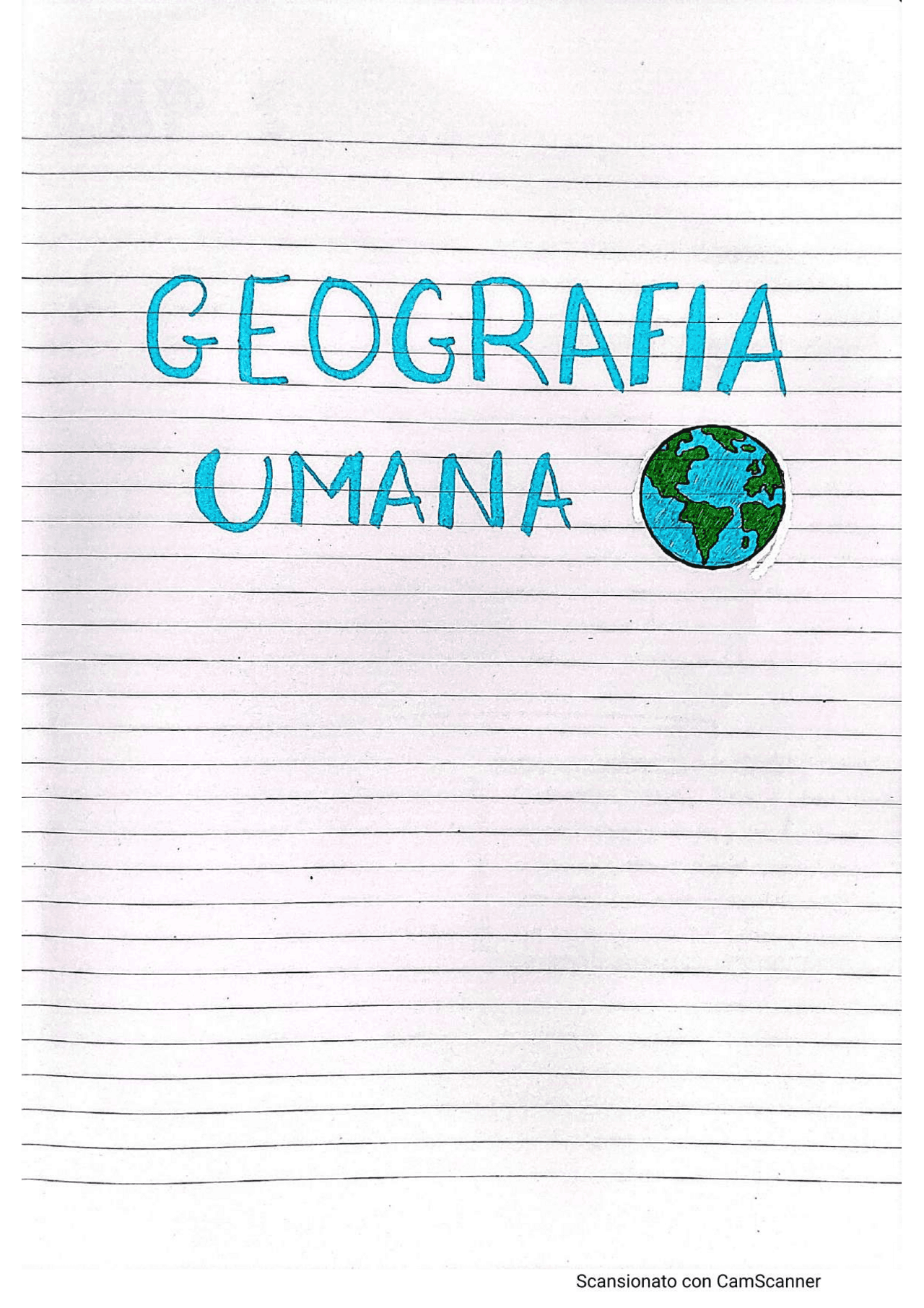 Geografia Umana Un Approccio Visuale Alyson Dematteis Lanza 3a
