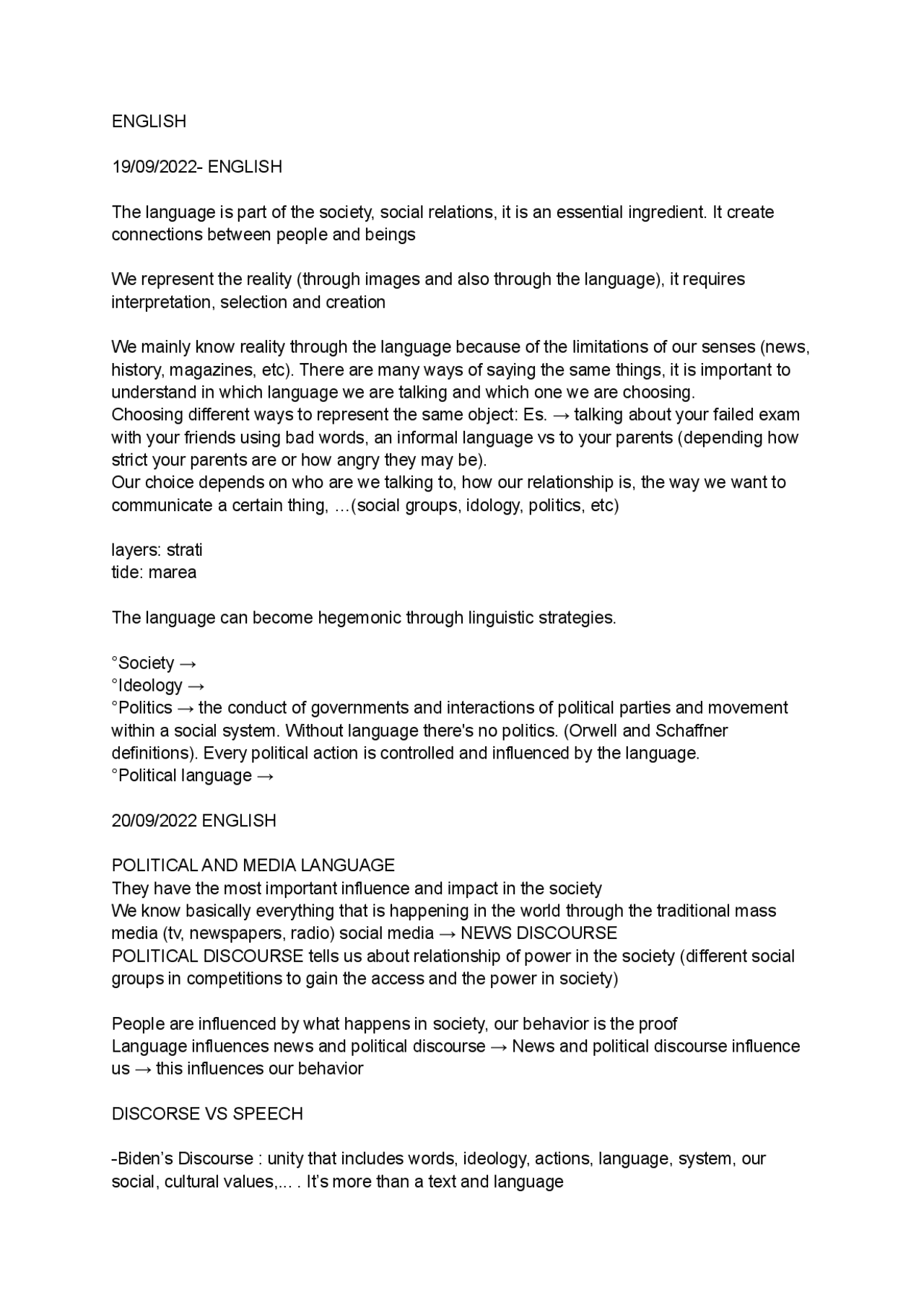 Appunti Corso Di Inglese Di Demata Appunti Di Lingua Inglese Docsity