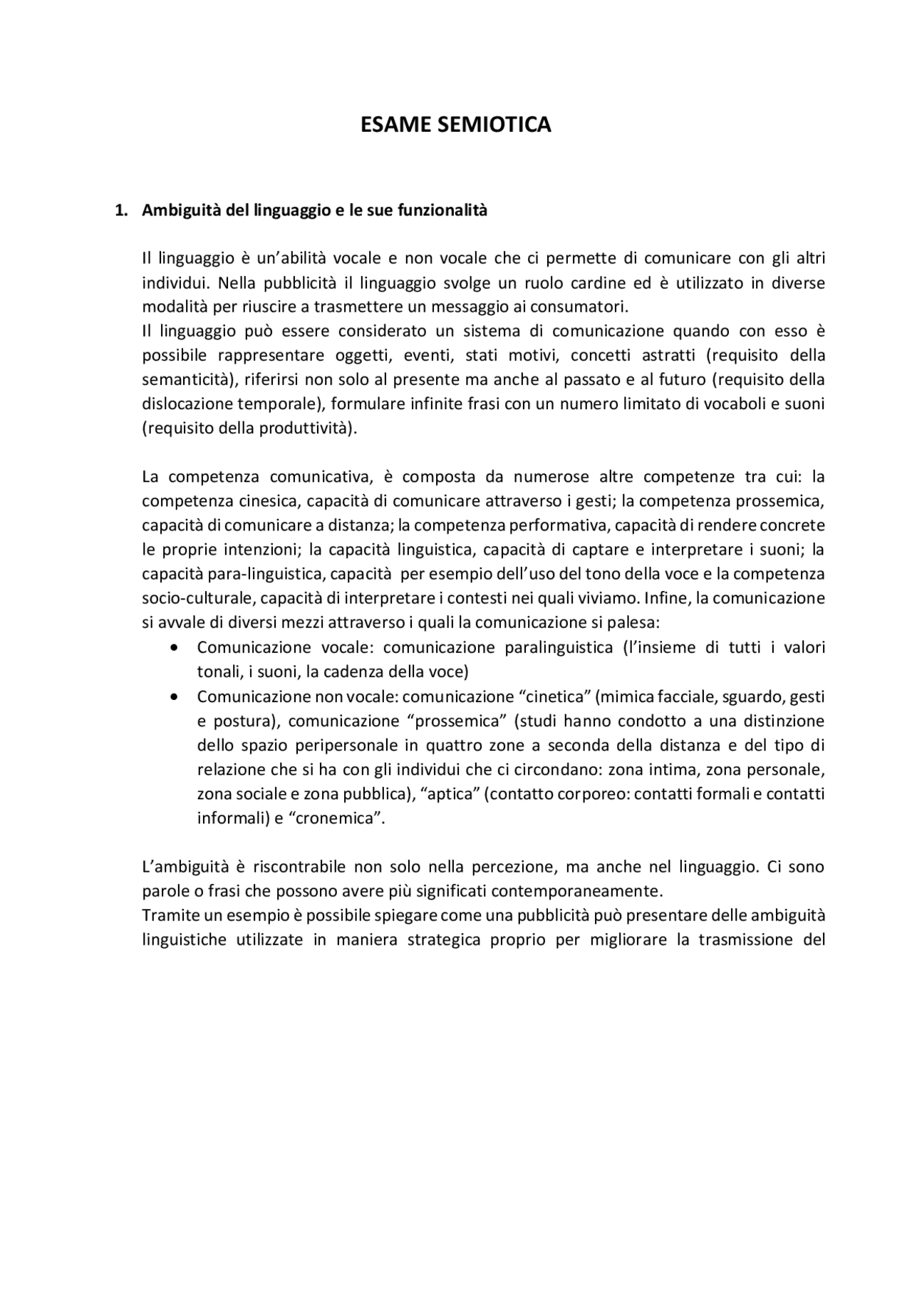 Principi Di Comunicazione Semiotica 301 Domande Di Esame Prove D