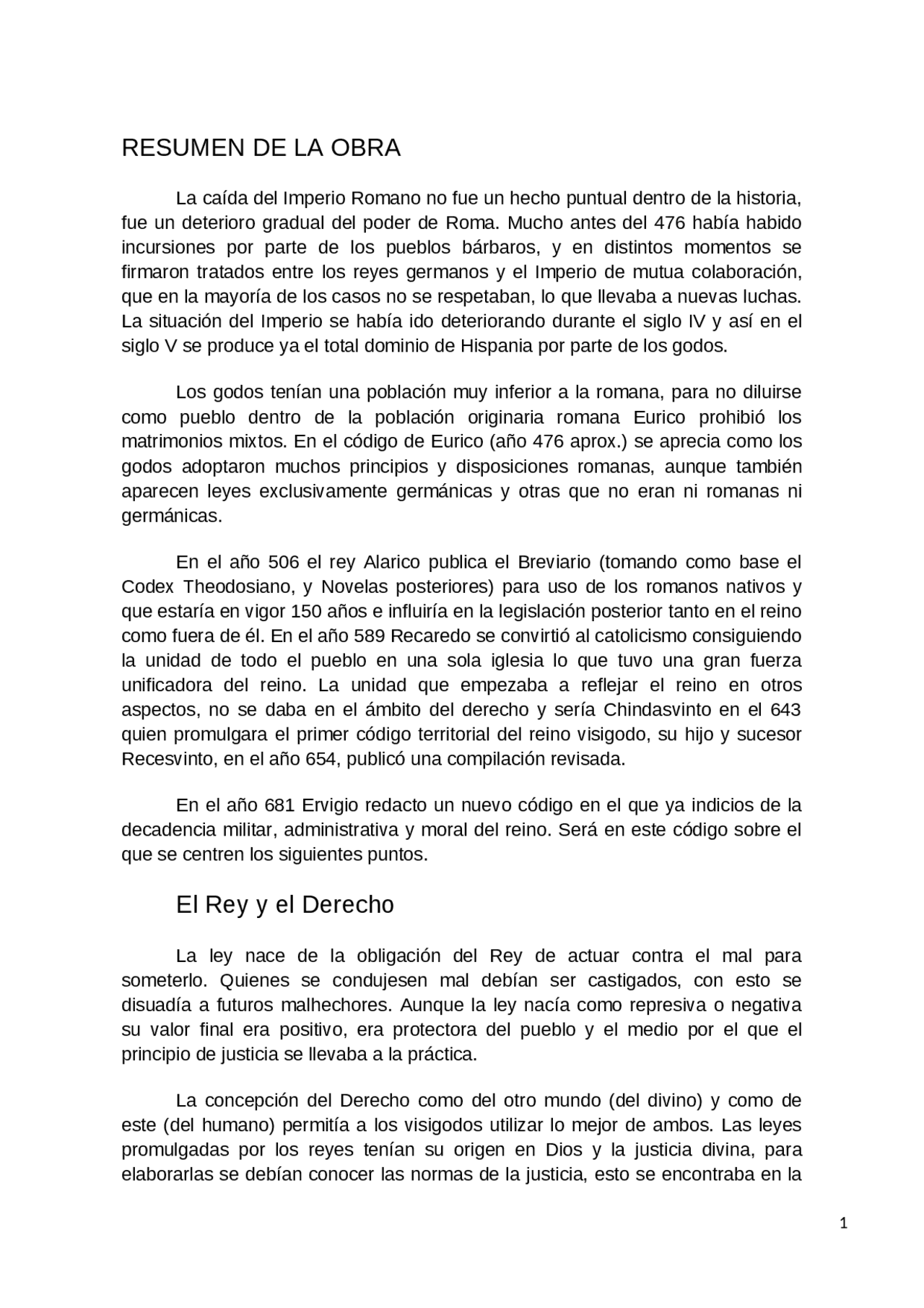 Recensión sobre el Libro Derecho y Sociedad en el Reino Visigodo ...