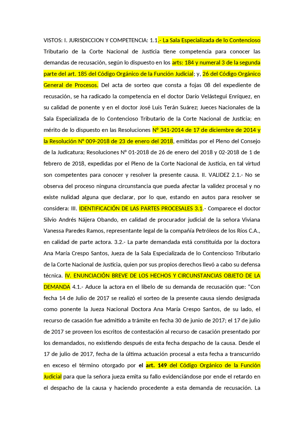 Sentencia De Un Juez Apuntes De Derecho Civil Docsity