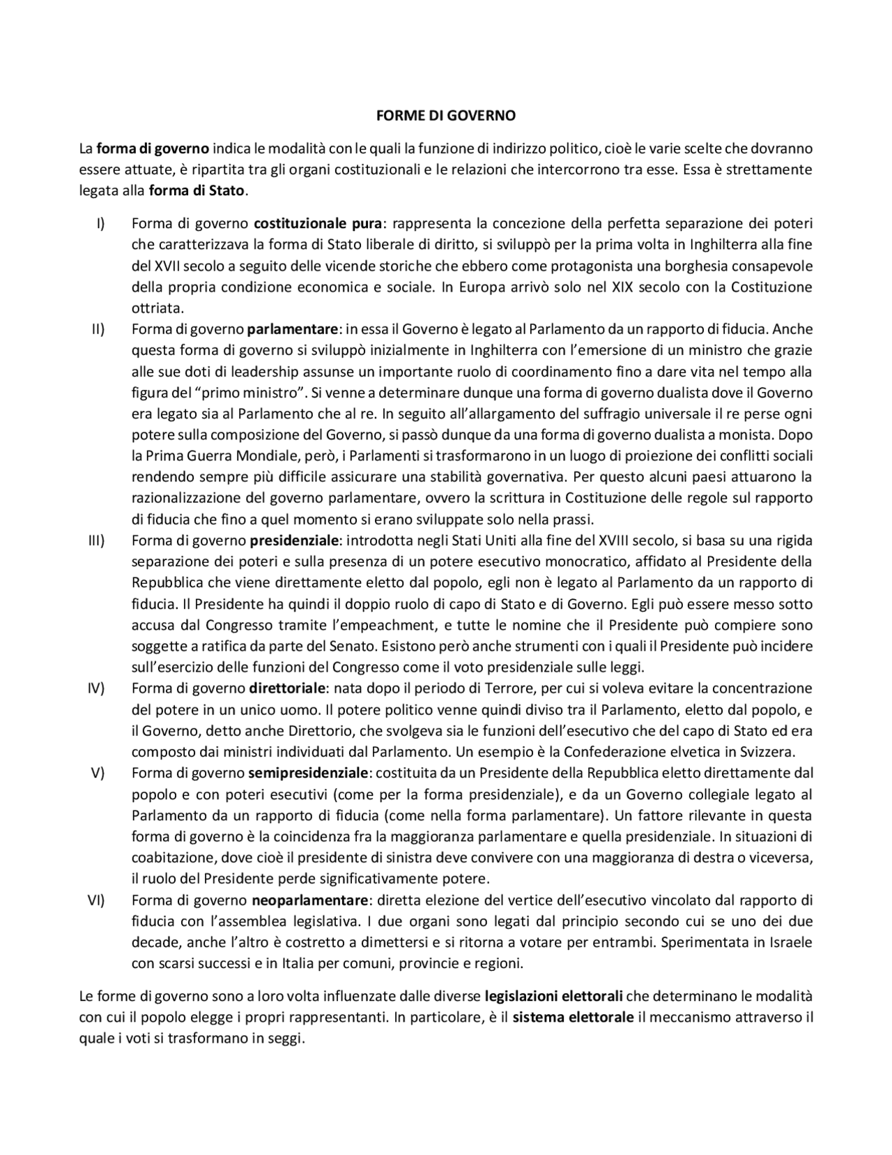 Ii Parziale Diritto Pubblico Appunti Di Diritto Pubblico Docsity