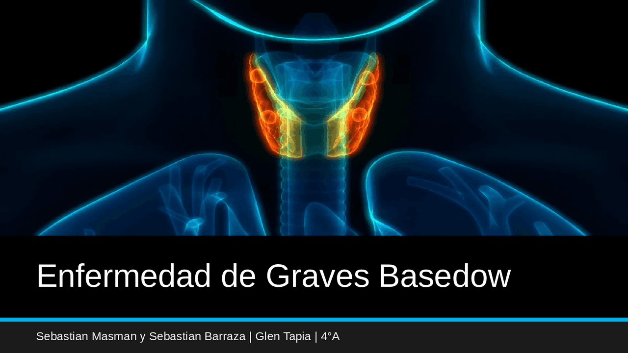 Basedow ppt enfermedad | Diapositivas de Biología | Docsity