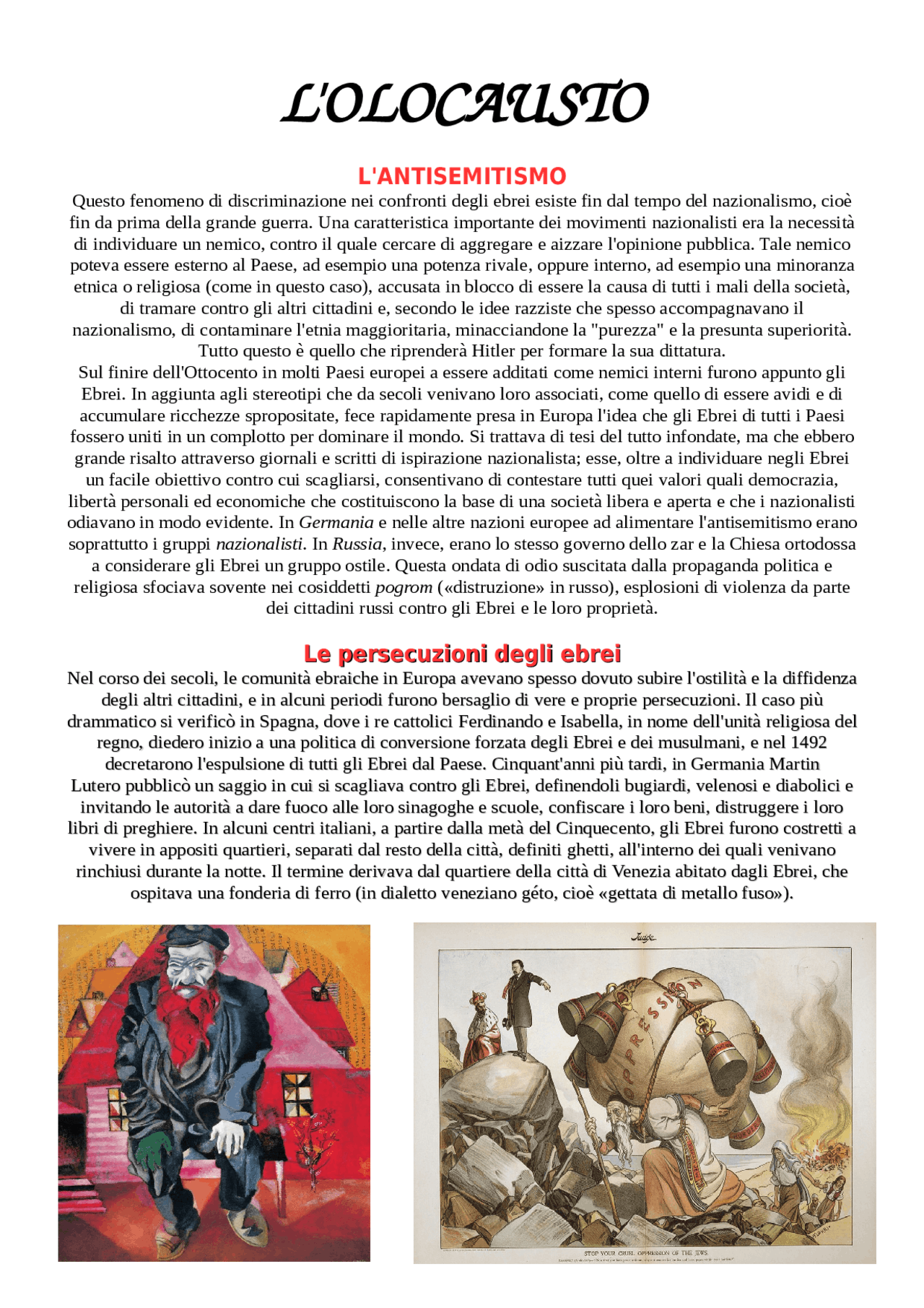 Lantisemitismo Al Tempo Della Seconda Guerra Mondiale Guide