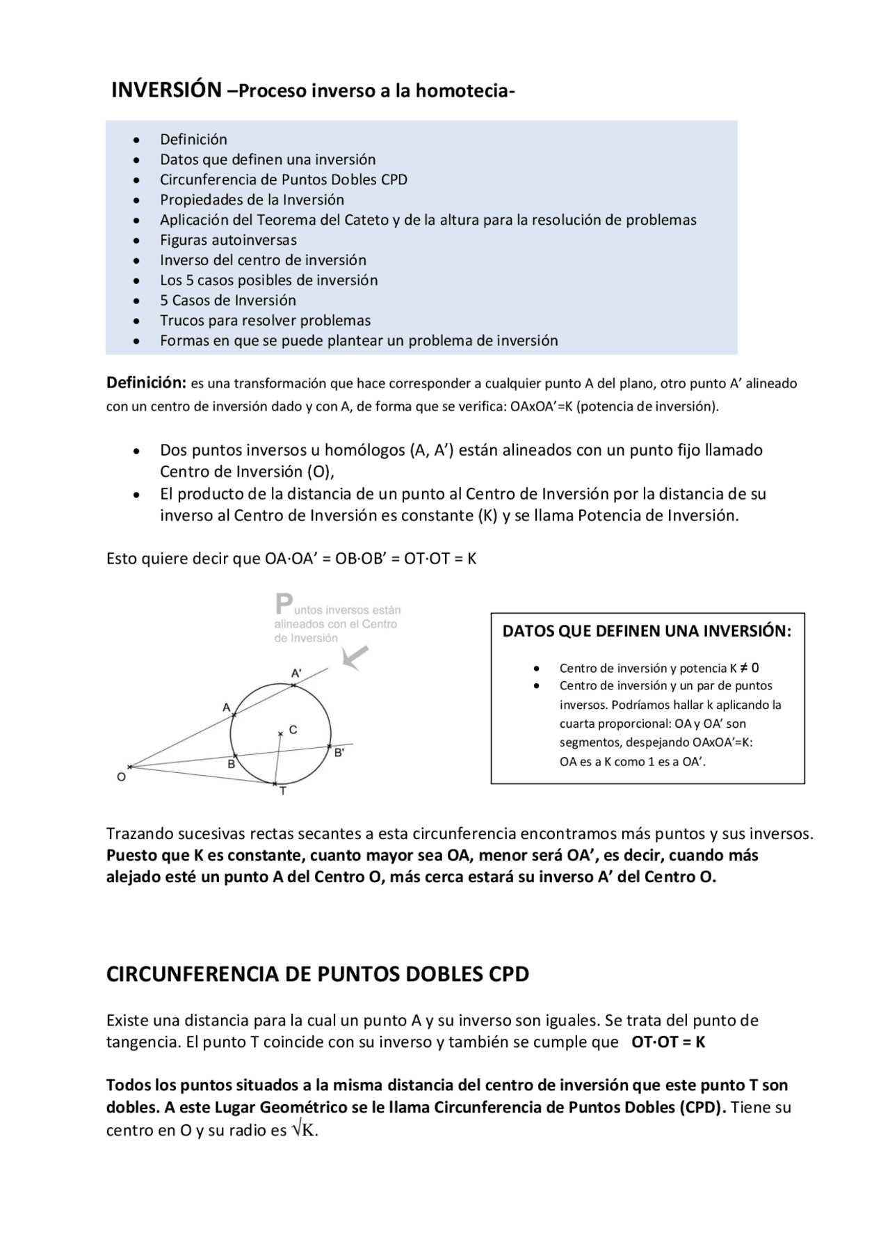 Inversión Apuntes 23 Apuntes De Dibujo Técnico Docsity