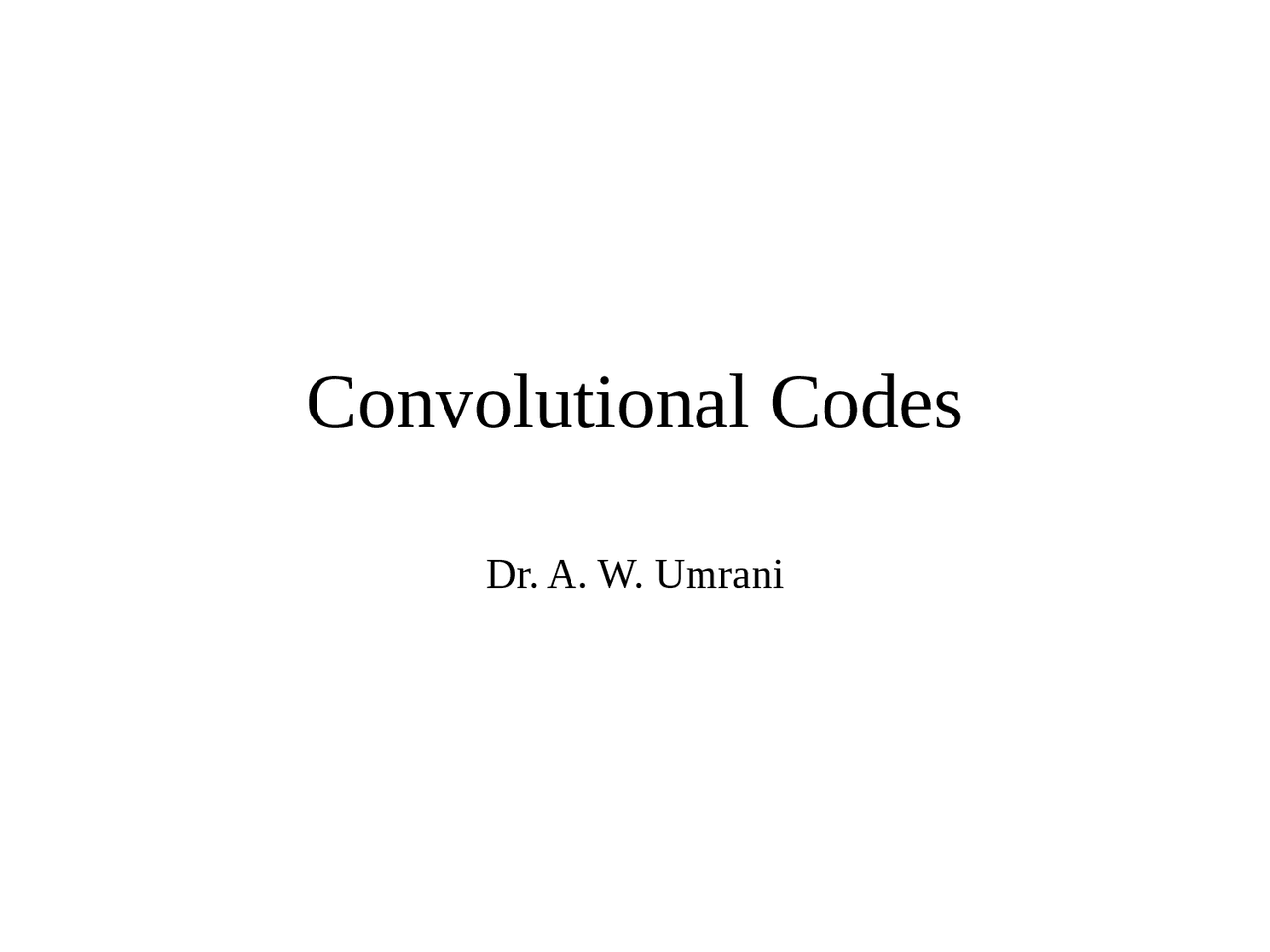 Convolution Cyclic Code Slides Digital Communication Systems Docsity 8525