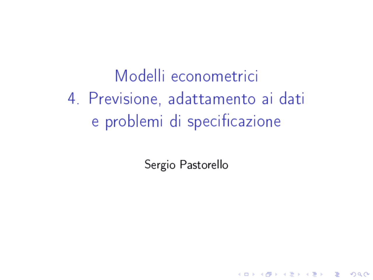 Regressione Lineare Econometria Appunti Di Econometria Docsity
