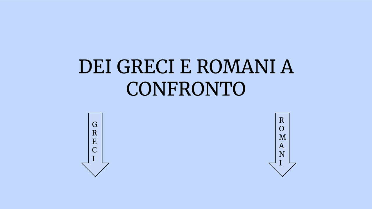 Dei Greci E Romani Presentazione Slide Di Storia Docsity