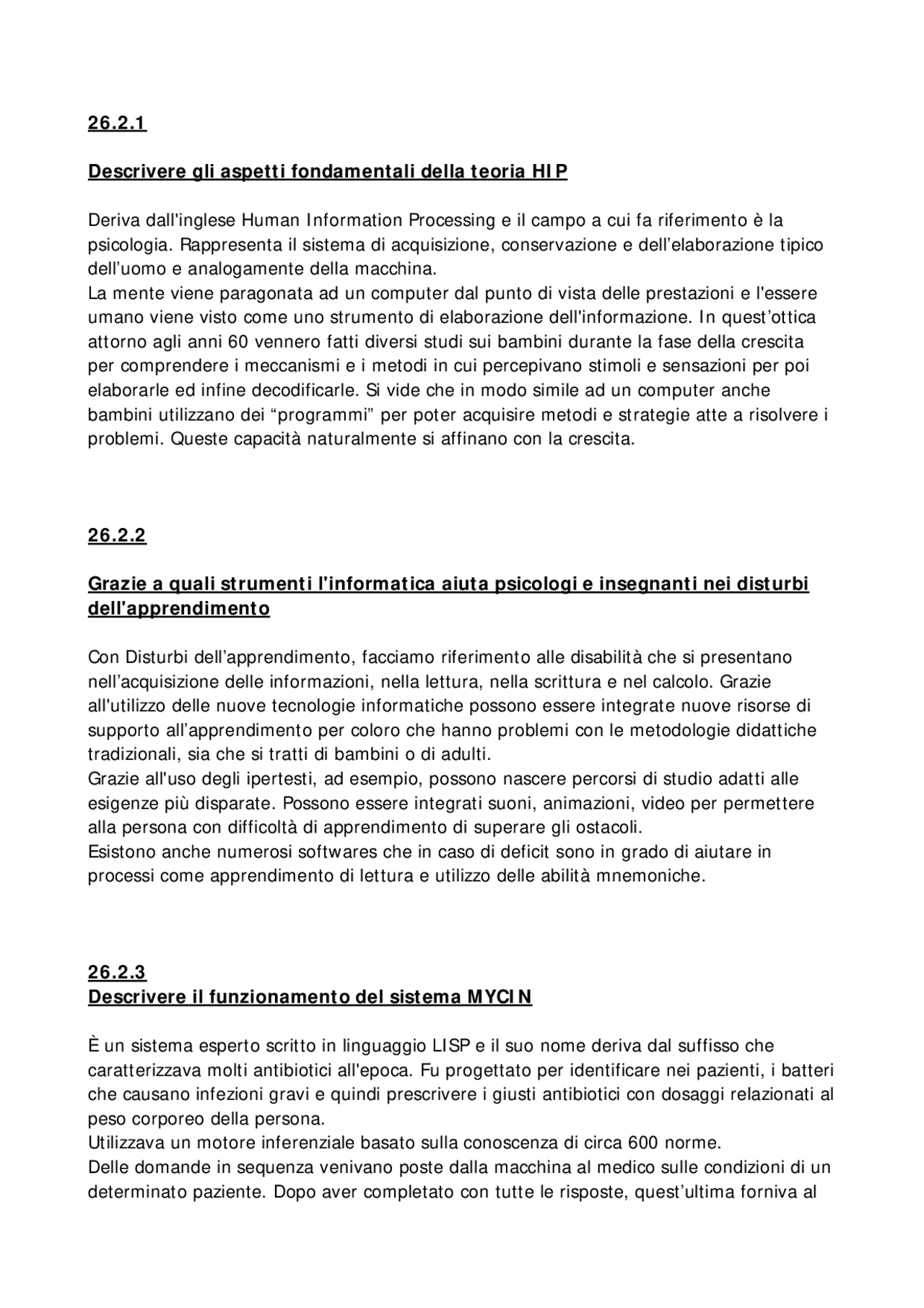 Esercitazioni Fondamenti Informatica 26 Completa Prove Desame Di