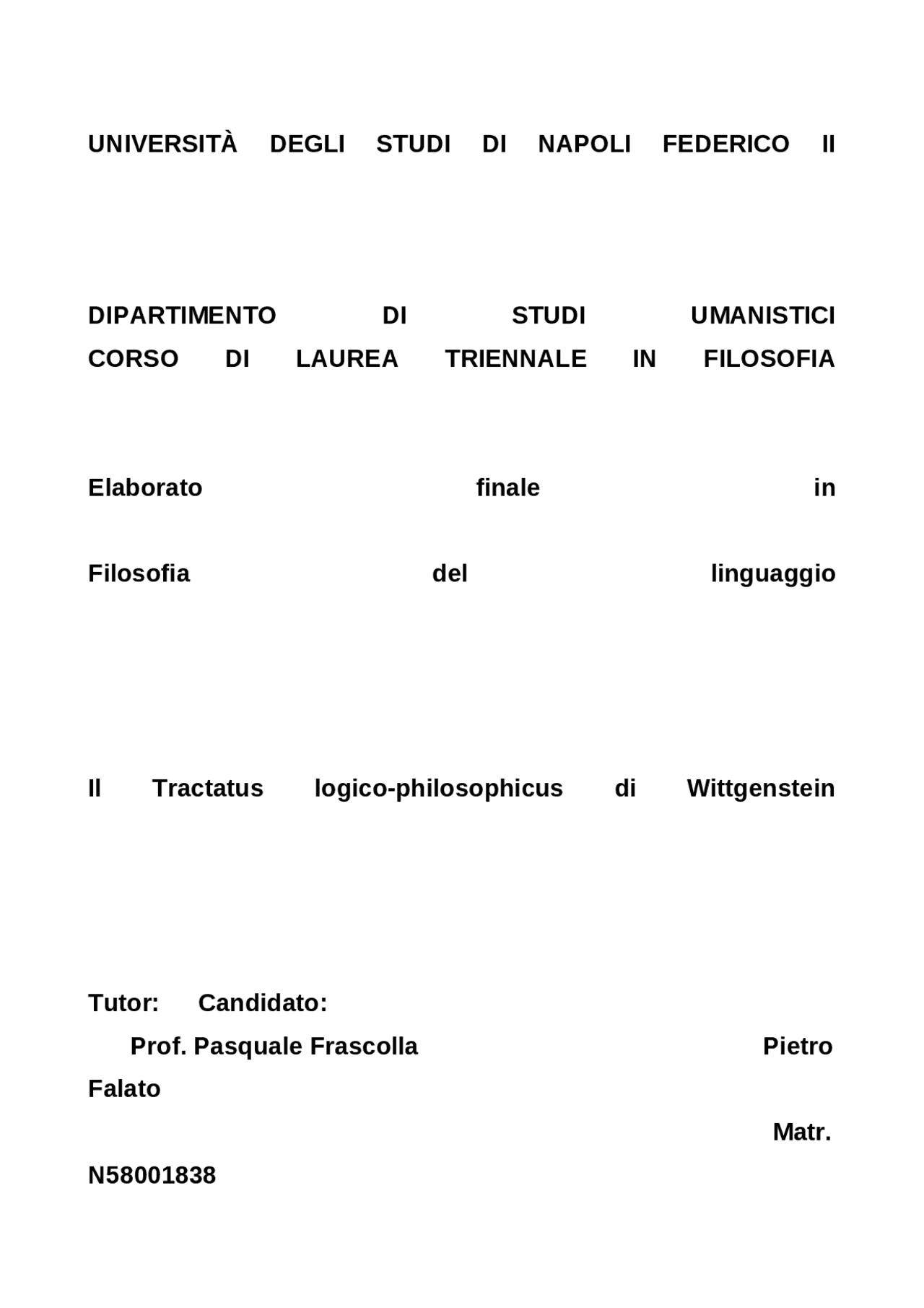 Tractatus Logico Philosophicus Libro Di Ludwig Wittgenstein Tesi Di