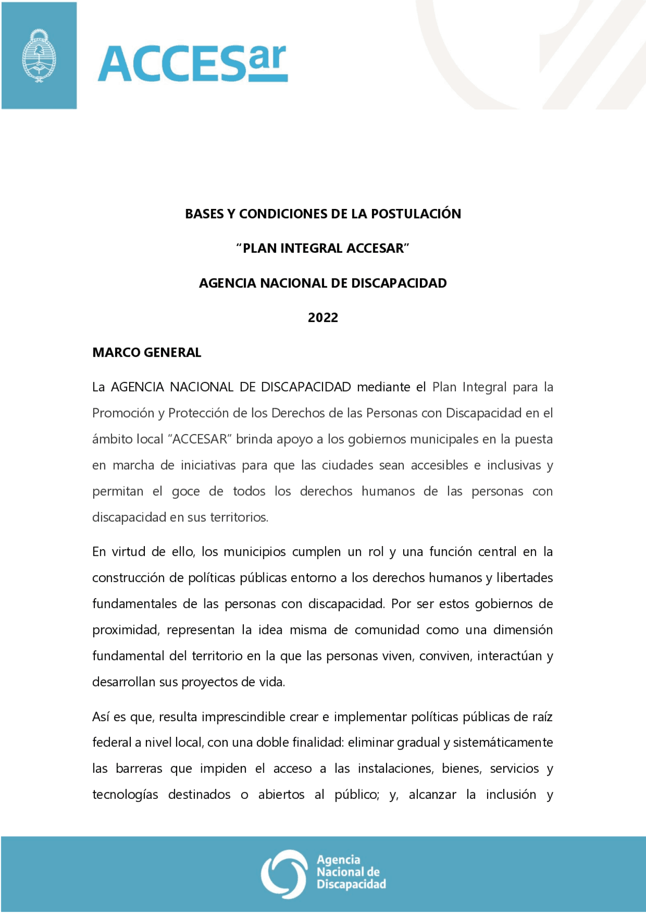 Modelo de bases y condiciones para actividades | Ejercicios de Derecho ...