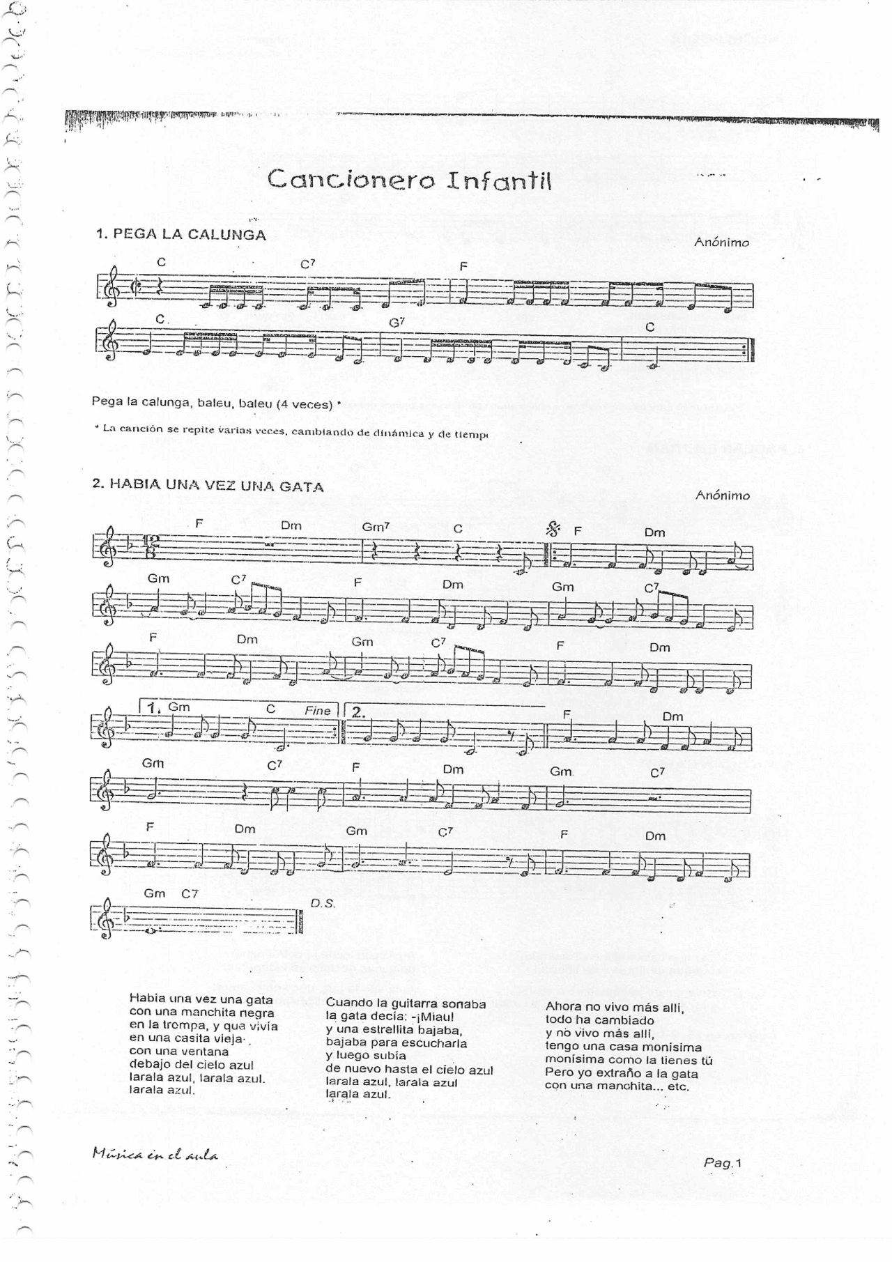 Introduccion a conocimiento musical | Apuntes de Teoría y Análisis de ...
