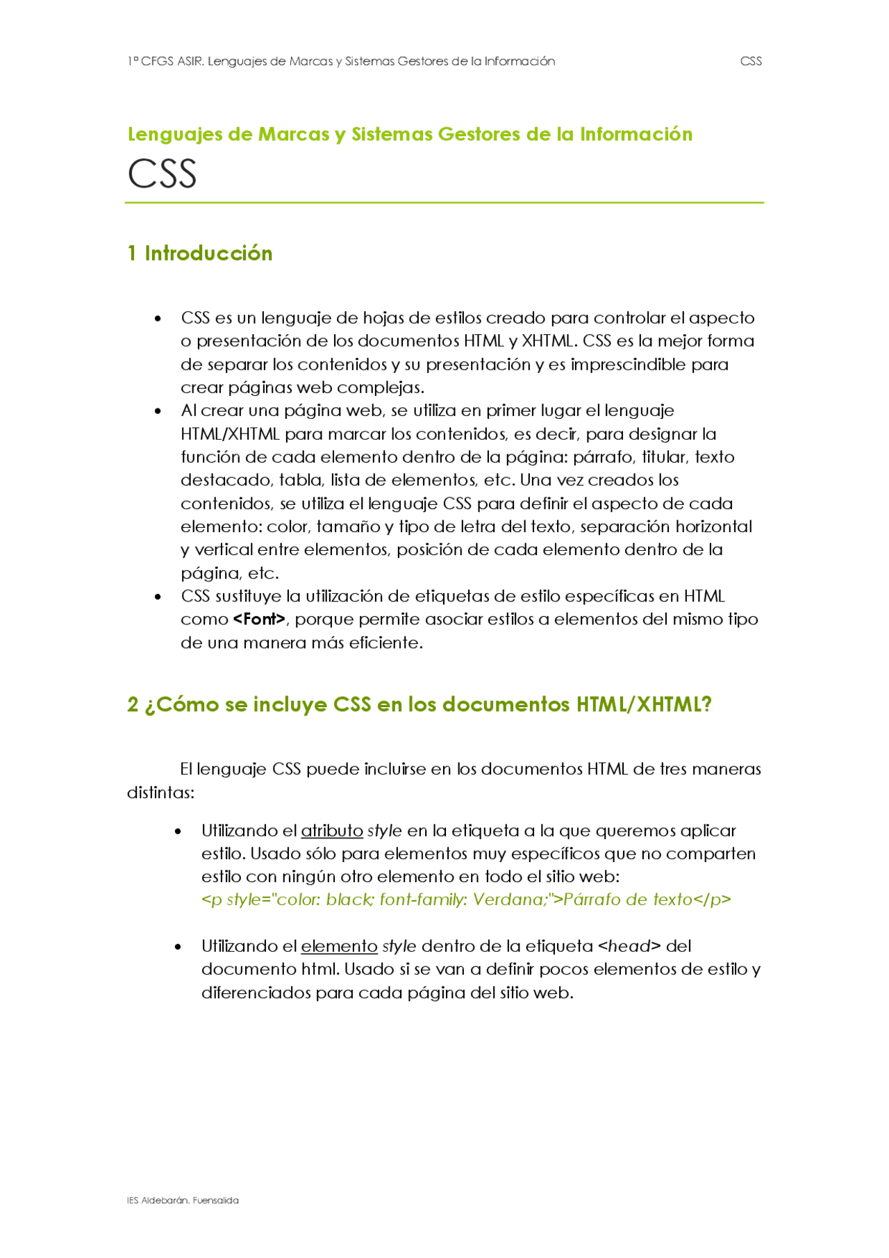 Introduccion a CSS para darle estilo a tu pagina web | Apuntes de ...
