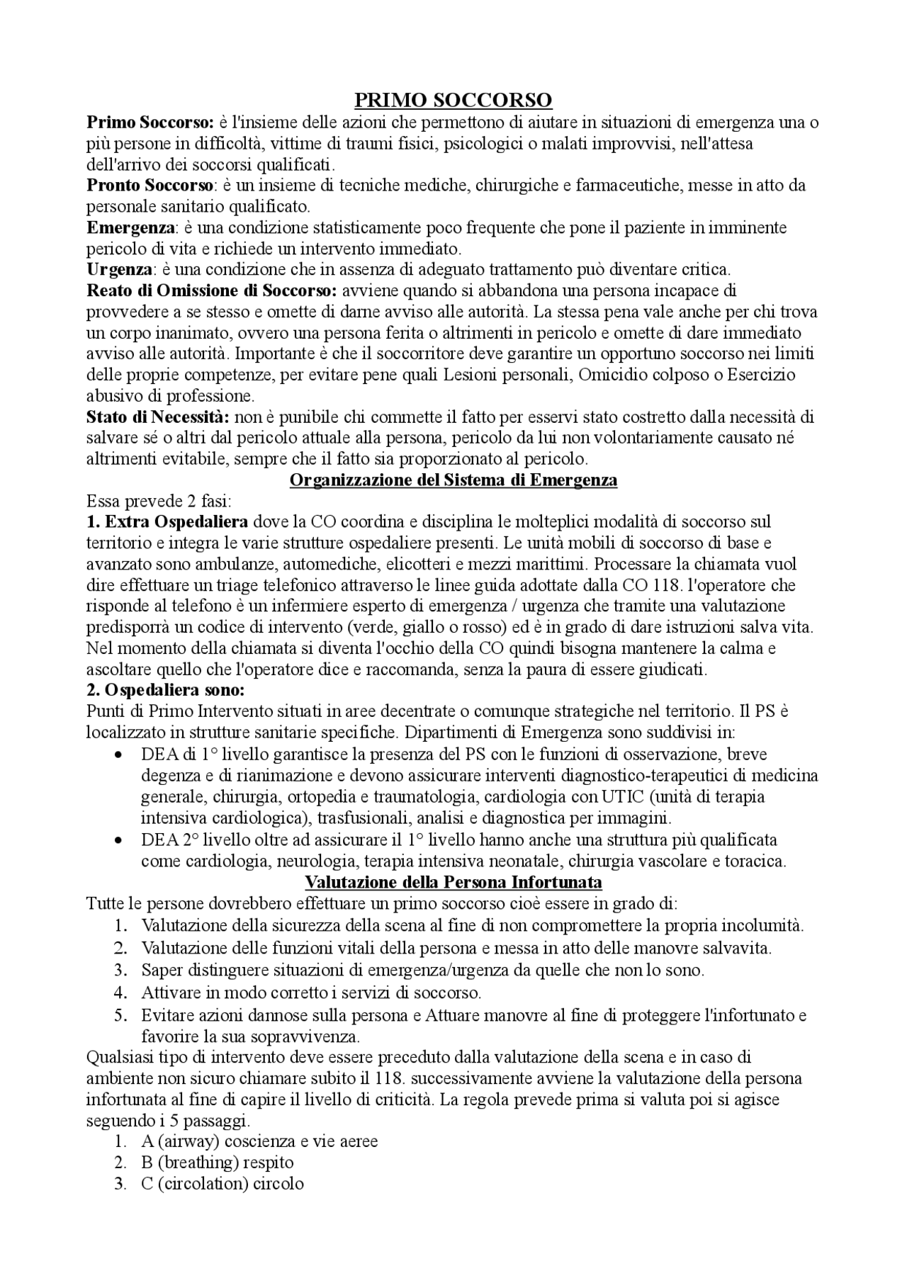 Manuale di Primo Soccorso: Guida Completa per Emergenze e Interventi ...