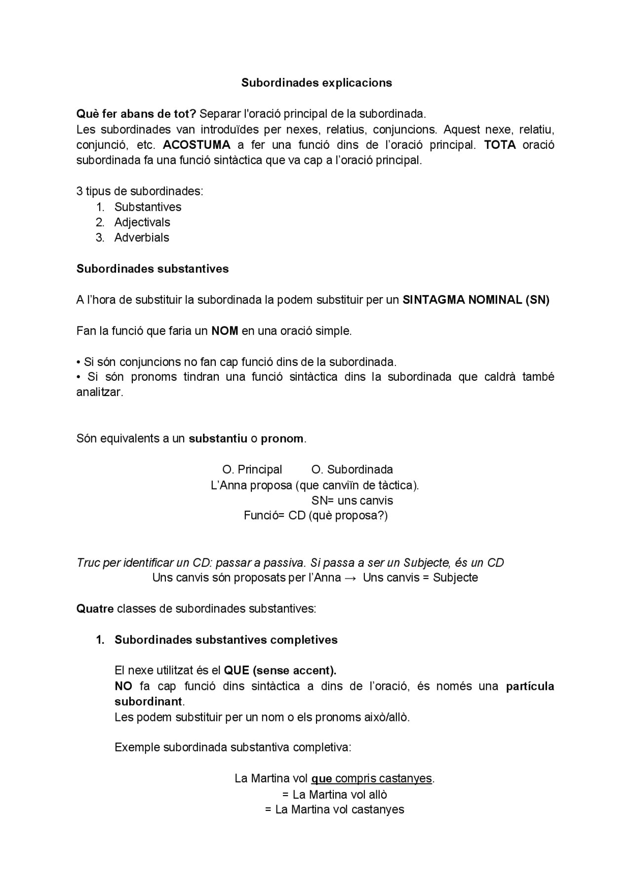 Resumen Examen De Selectividad Resúmenes De Catalán Docsity