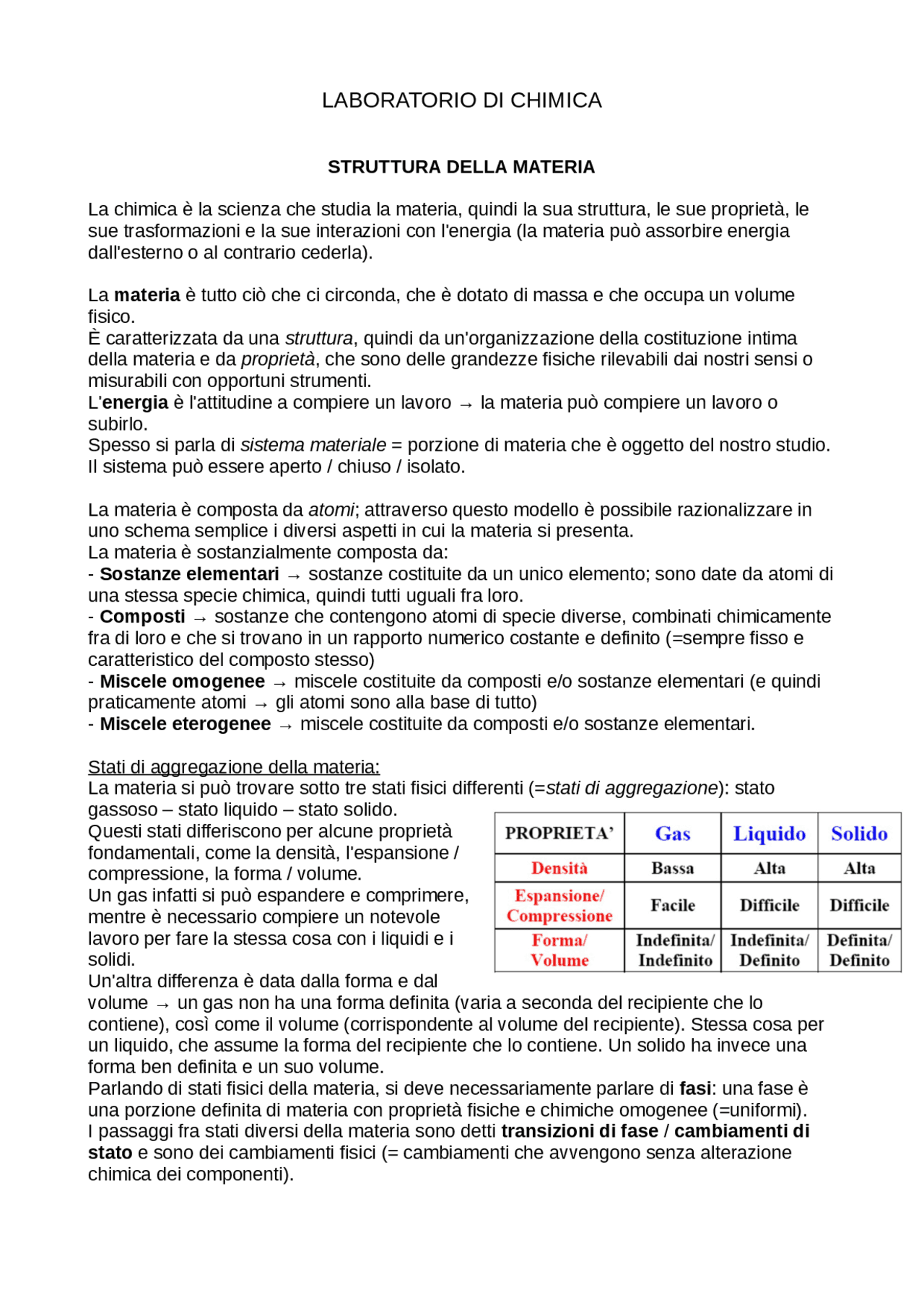 Documento Chimica 1esercizi Esercizi Di Chimica Docsity