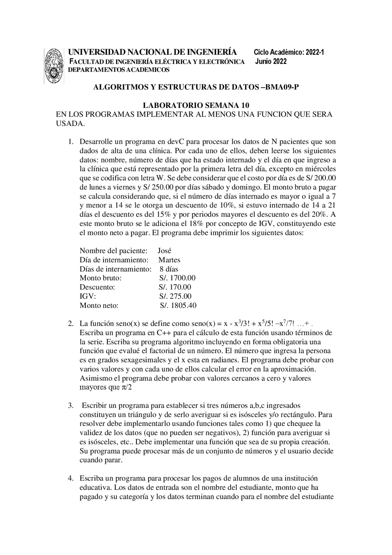 Programación De Algoritmos Y Estructuras De Datos En La Universidad