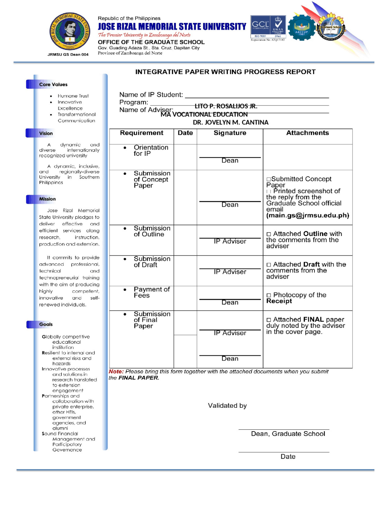 Integrative PROGRESS REPORT | Summaries Art | Docsity