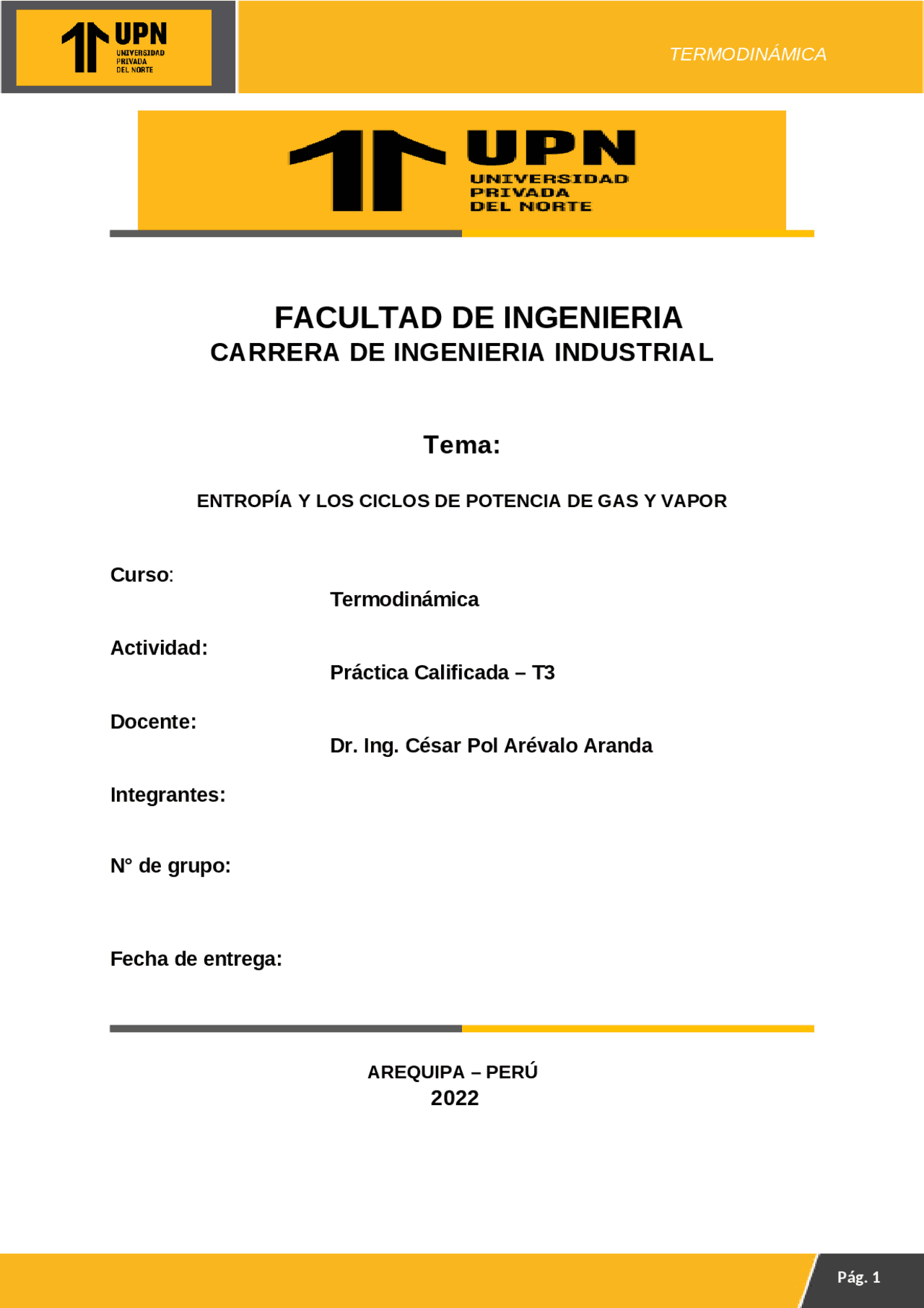 T3 De Termodinamica Exámenes De Termodinámica Docsity