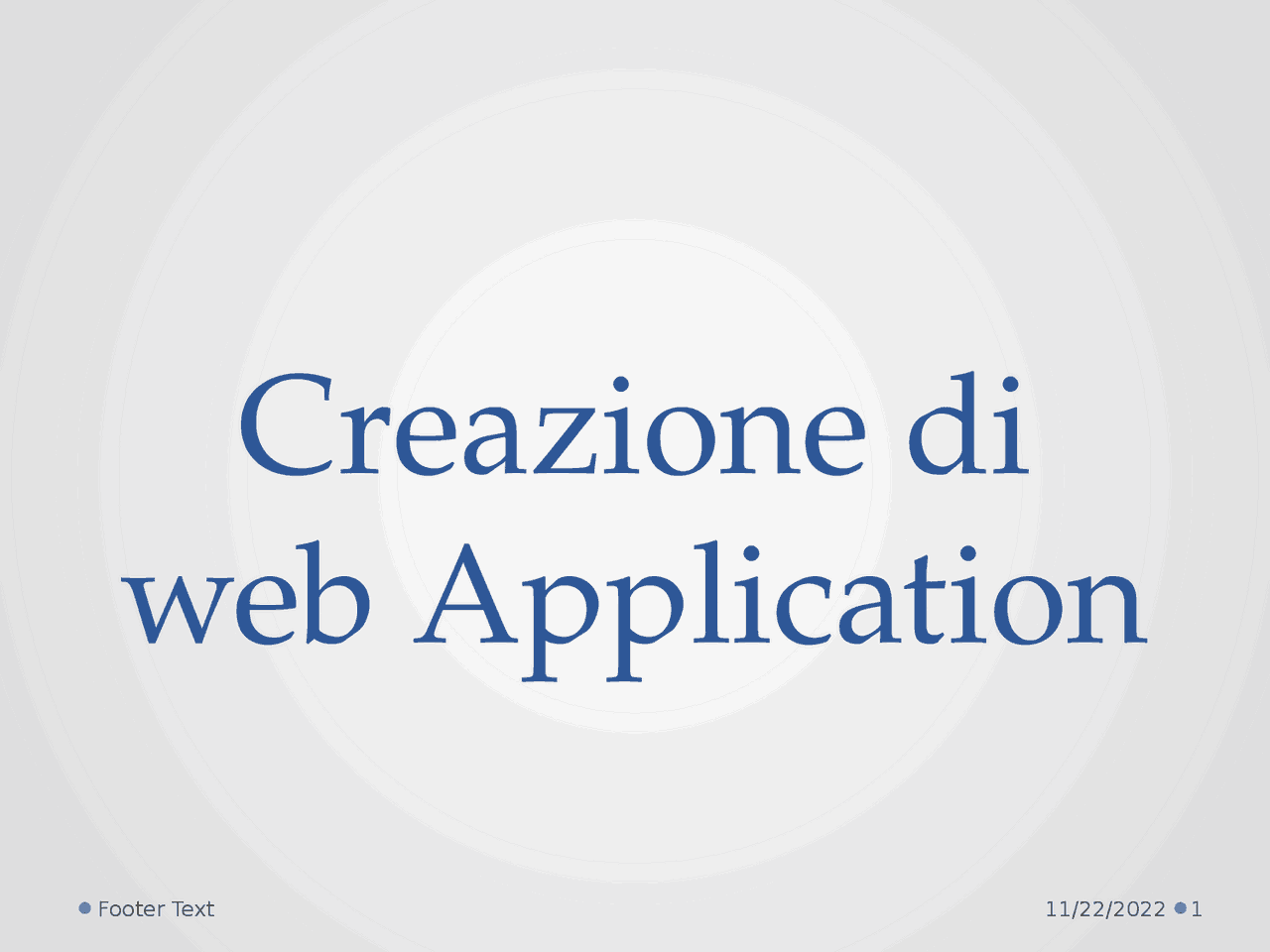 Creazione Di Web Application Esercizi Di Informatica Gestionale Docsity