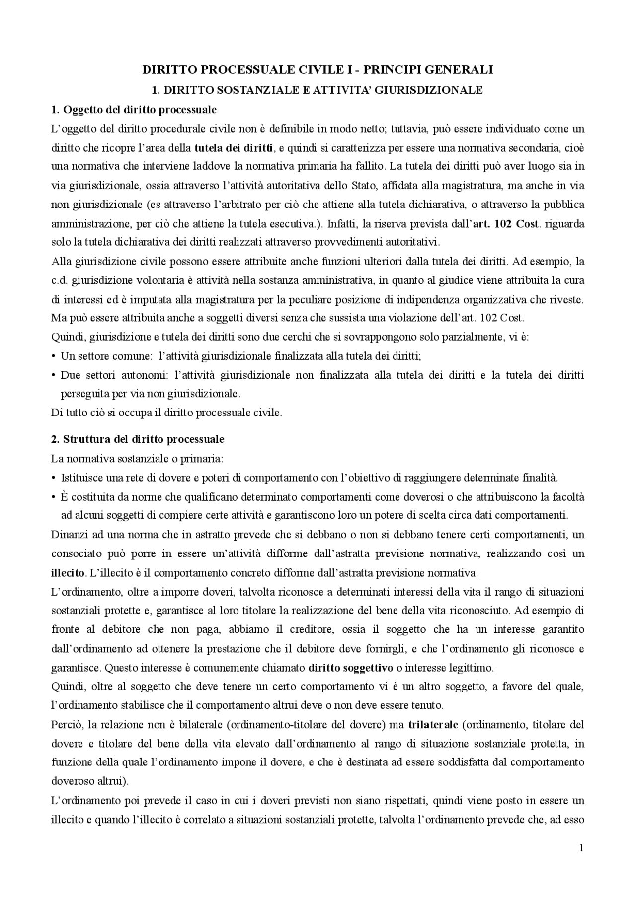Dispensa Del Manuale Diritto Processuale Civile Di F P Luiso Vol