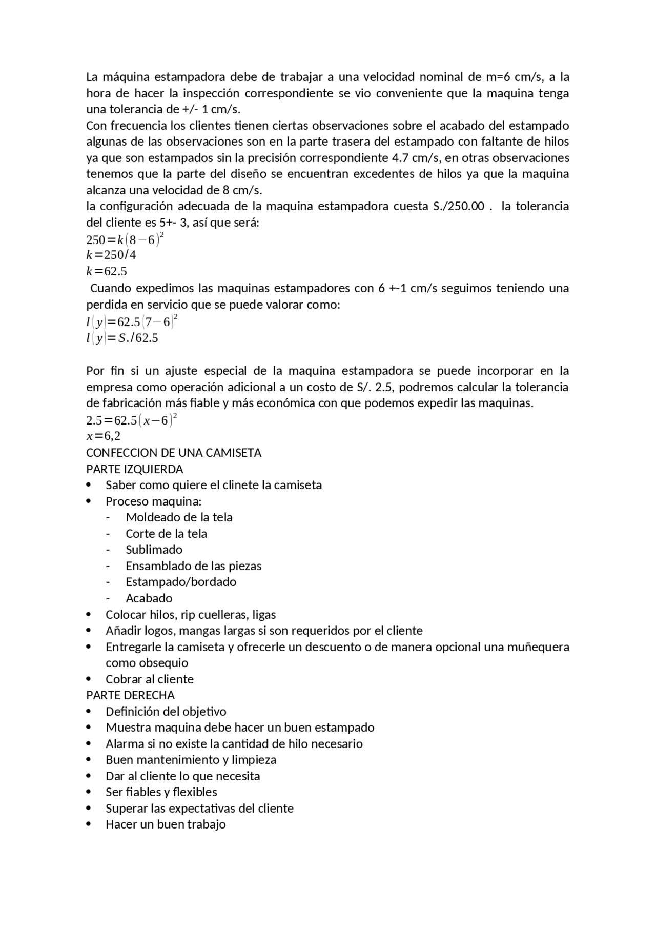 Laboratorios De Cada Sesión Ejercicios De Gestión De Calidad Docsity