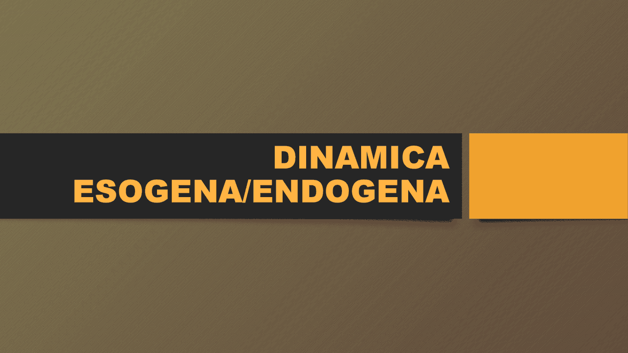 Dinamica Endogena ed Esogena | Slide di Scienze della Terra | Docsity