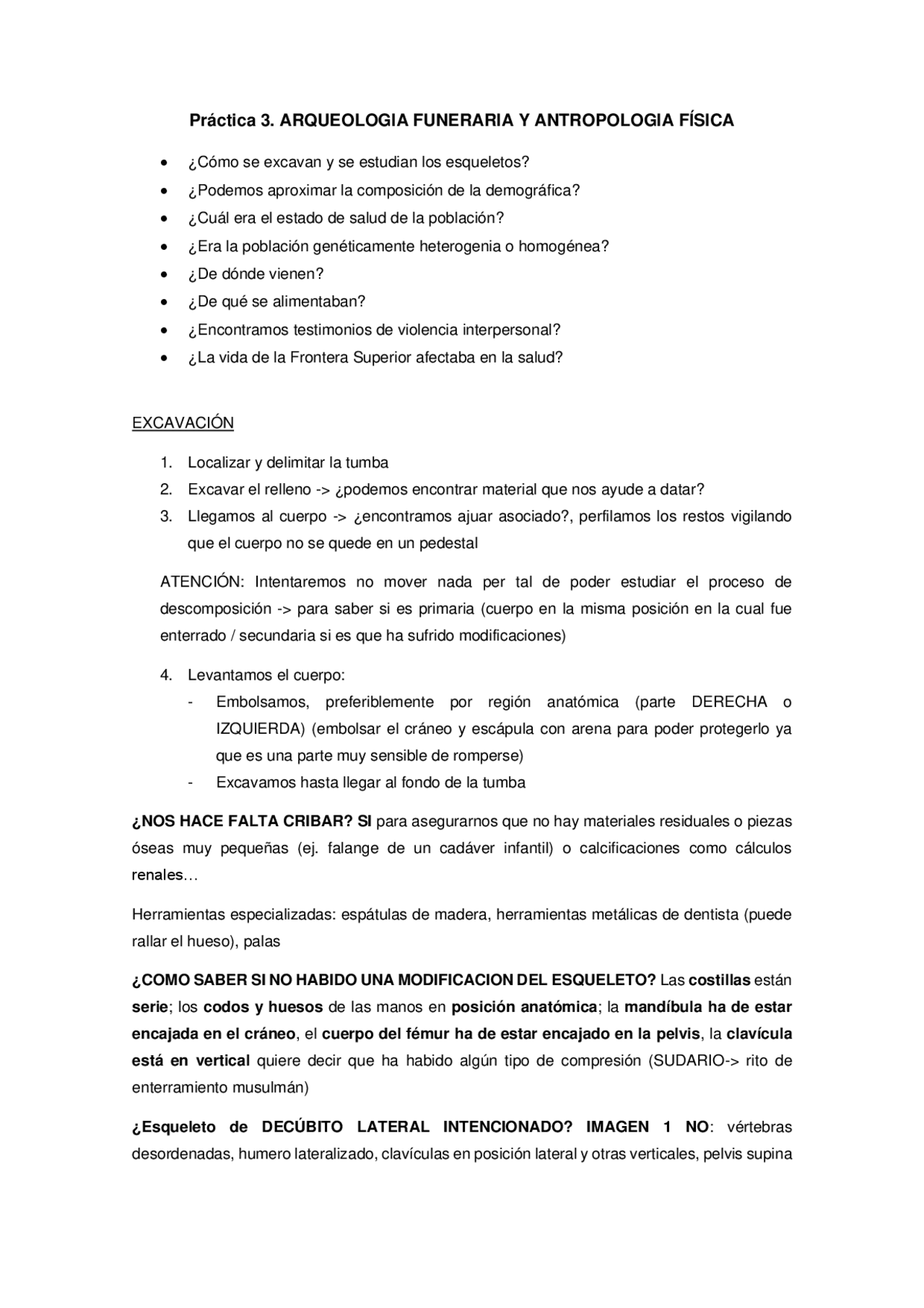 Pau De Arqueología Medieval Apuntes De Arqueología Docsity
