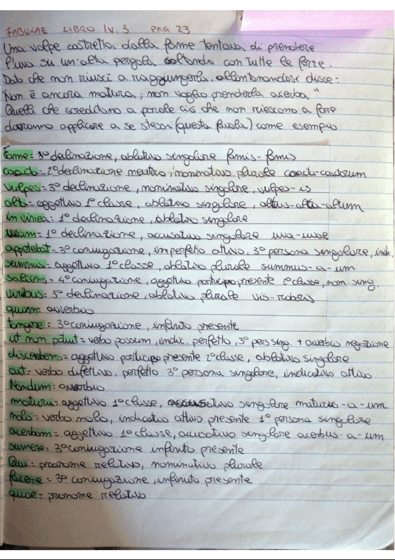 Latin Fabula In Fabulka Schemes And Mind Maps Latin Docsity