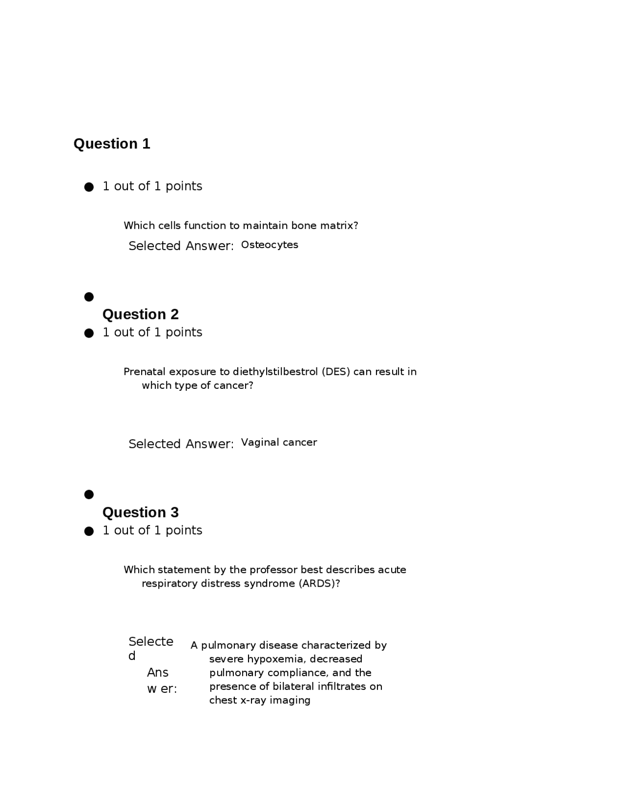 NURS 6501N Final Exam 3 (Spring 2020 - 100 out of 100) | Exams Nursing | Docsity